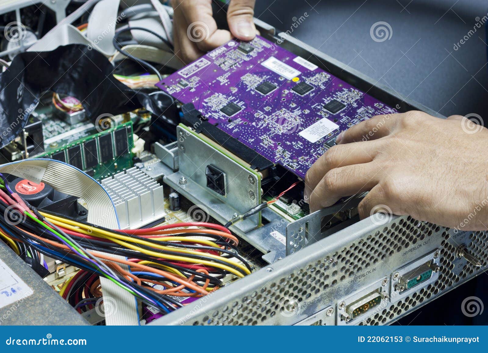 Electronic fixing stock image. Image of industrial, build - 22062153