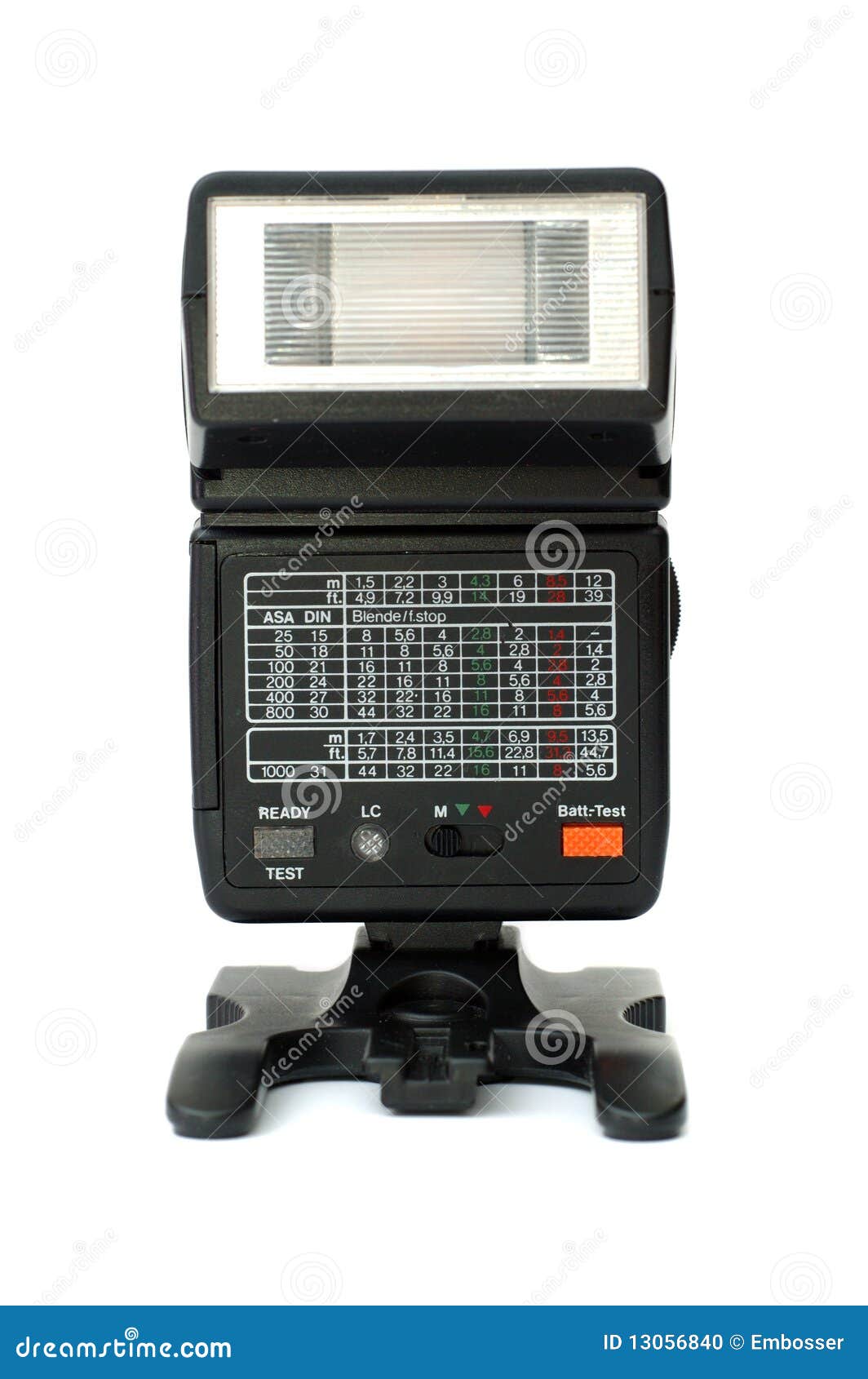 Electronic flash stock photo. Image of equipment, studio - 13056840