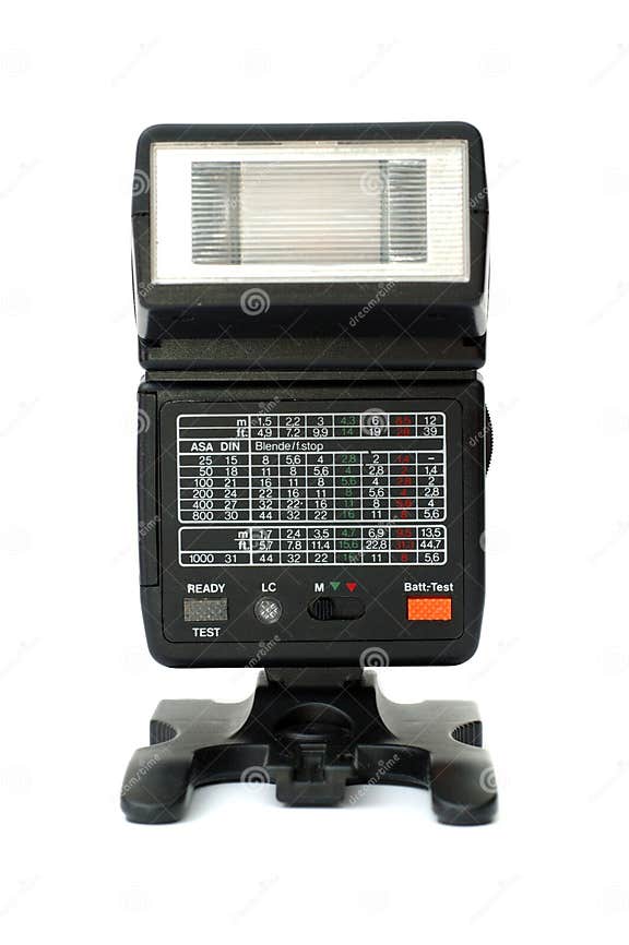 Electronic flash stock photo. Image of equipment, studio - 13056840