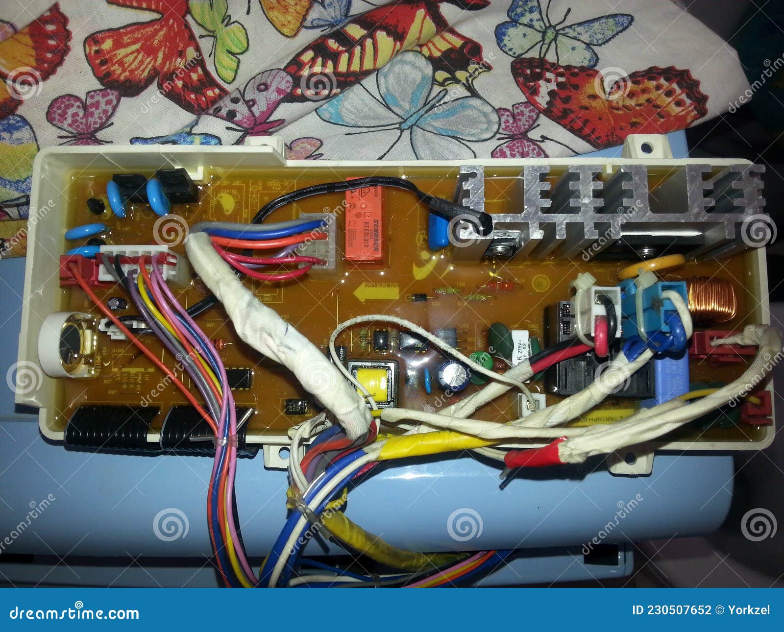 Electronic Function Control Board for Samsung Washing Machine Stock ...