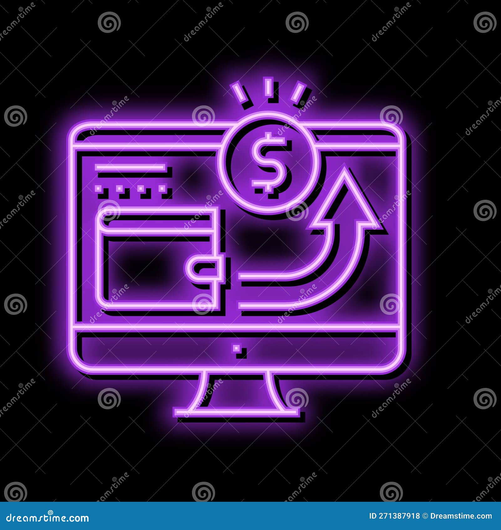 EFT, Electronic Funds Transfer. Concept With Keywords, People And Icons ...