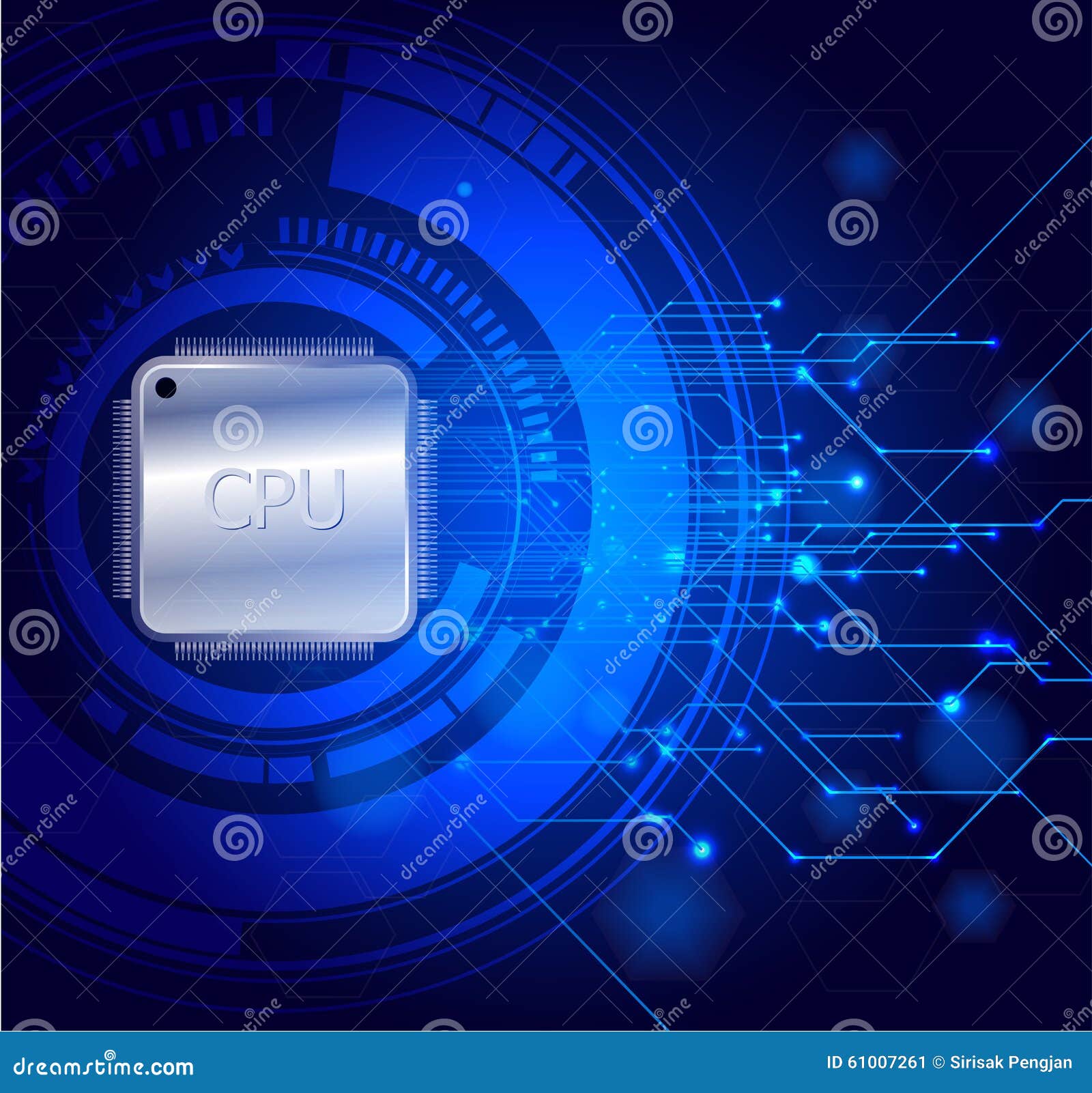 Electronic Good Technology Abstract Background Vector Stock Vector ...