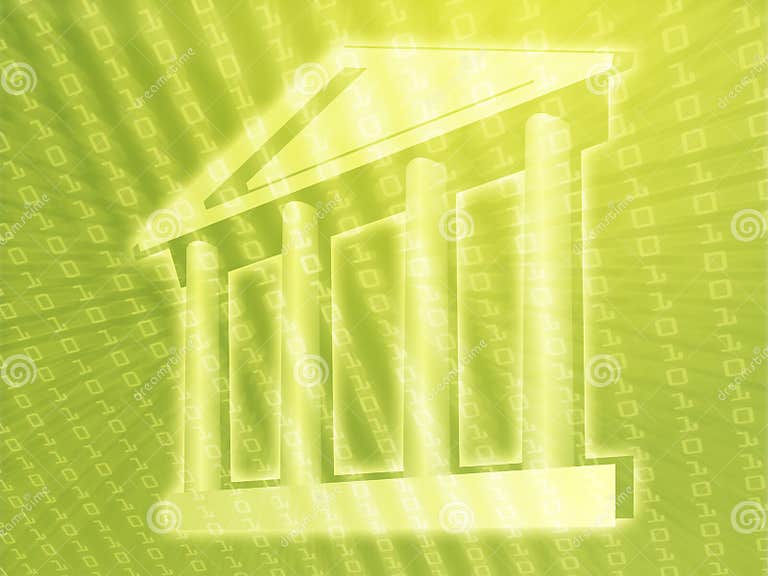 Electronic government stock illustration. Illustration of internet ...