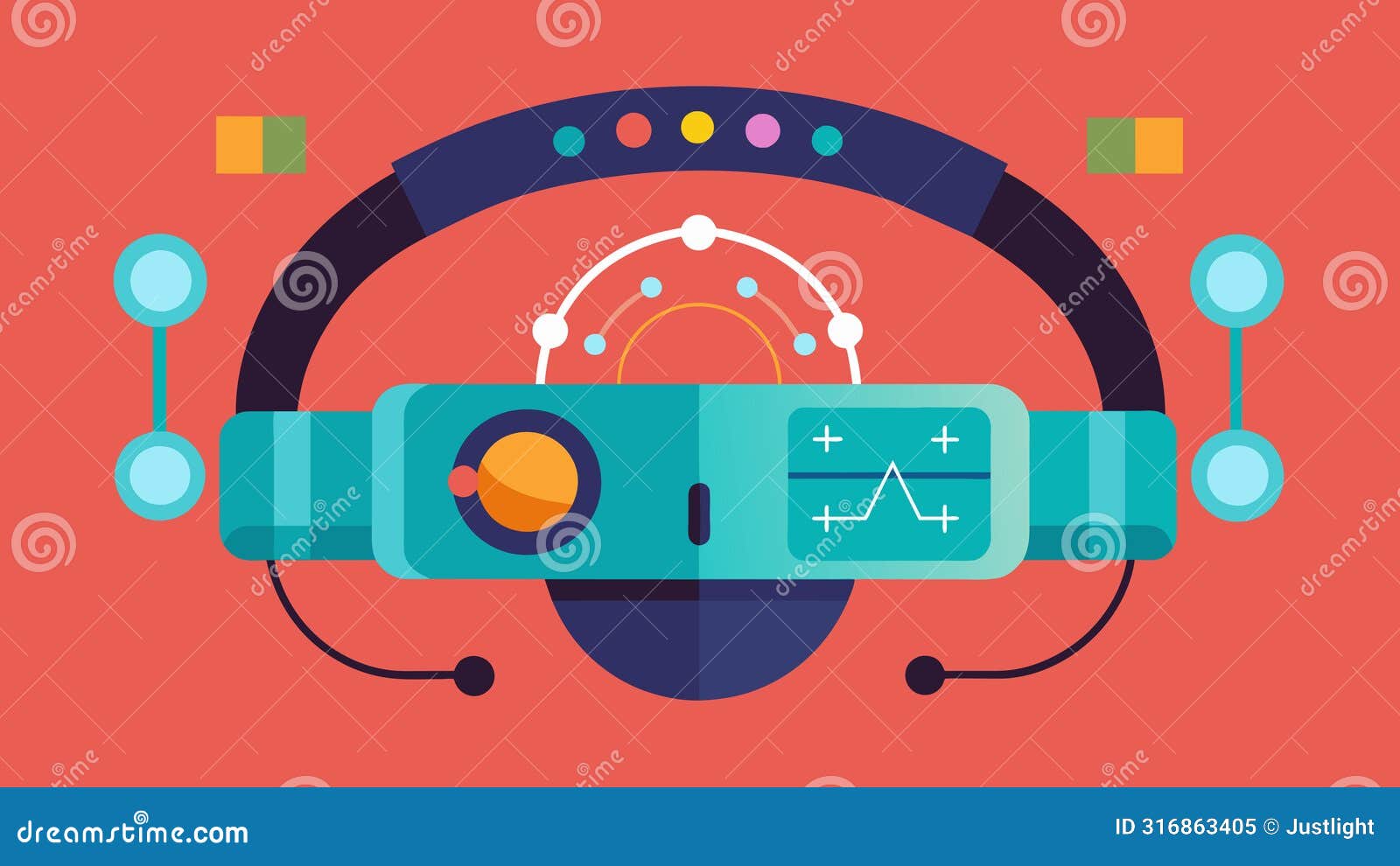 An Electronic Headband Equipped with Sensors that Measures Brain ...