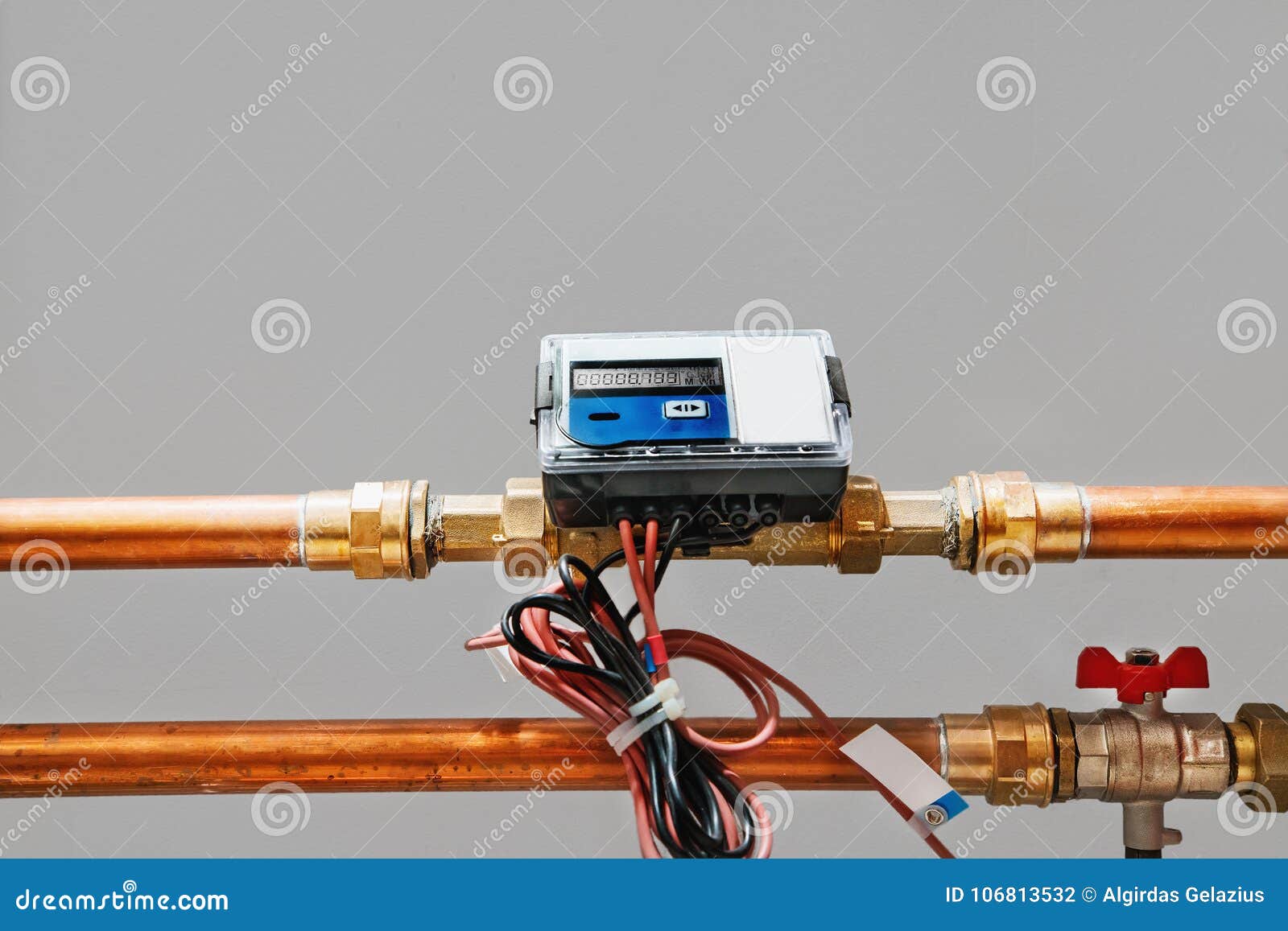 Heat Meter The Radiator - Temperature Sensor - Heat Price Stock ...