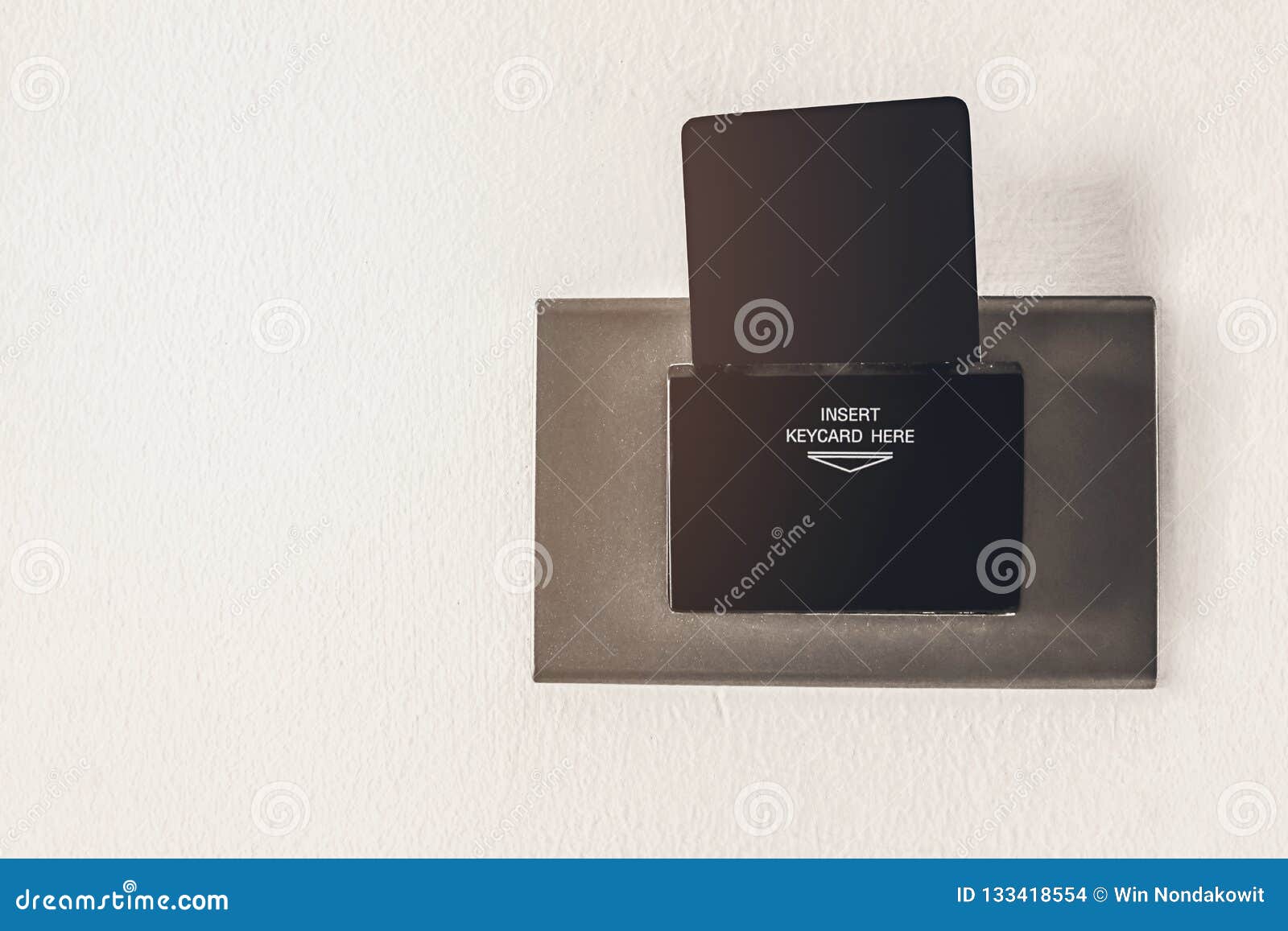 Electronic key card stock photo. Image of authenticate - 133418554
