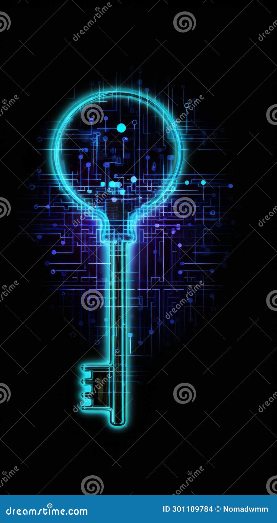 Electronic Key, a Symbol of Protecting Information from Outside ...