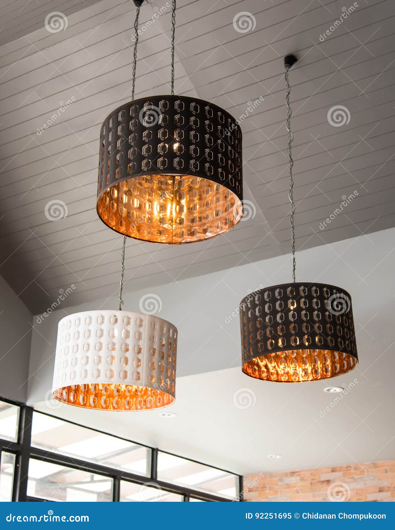 Electronic lamp stock image. Image of glass, decoration - 92251695