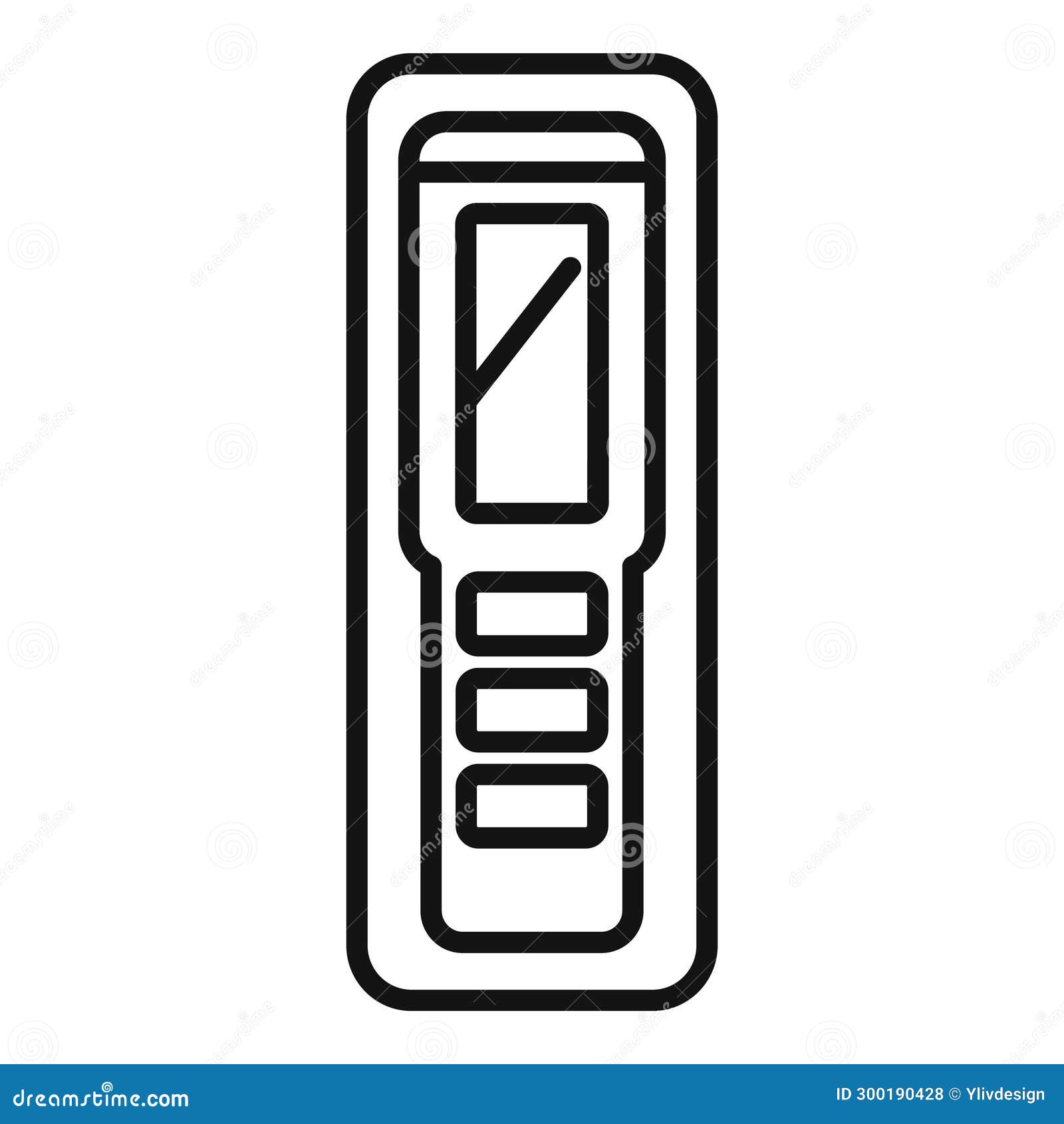 Electronic Laser Meter Icon Outline Vector. Modern Tool System Stock ...