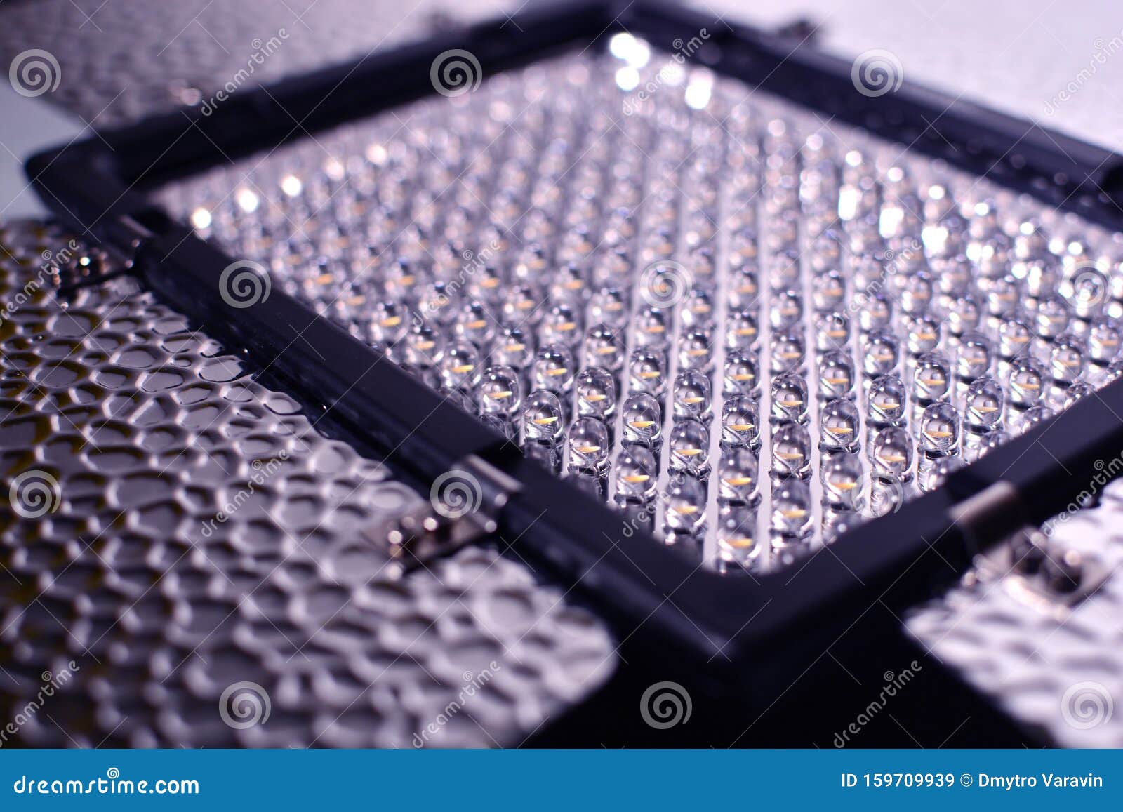 Electronic Led Panel with Many Diodes Close Up Stock Image - Image of ...