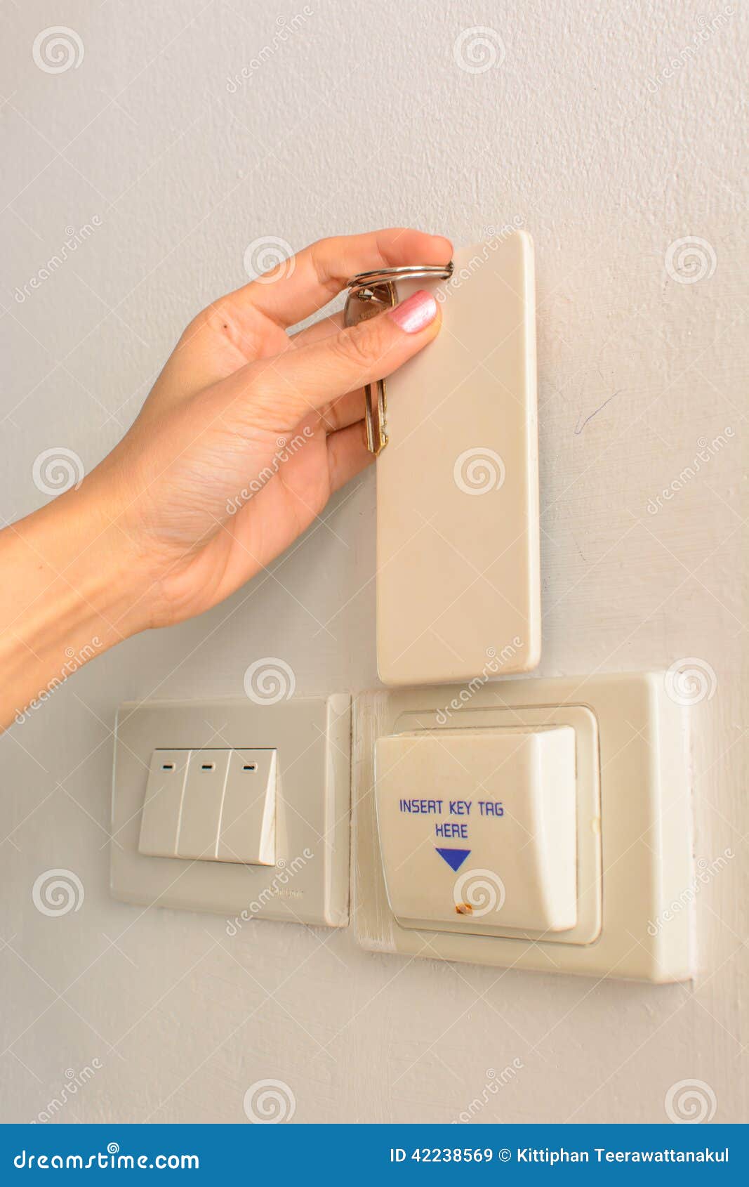Electronic lock with card stock image. Image of system - 42238569