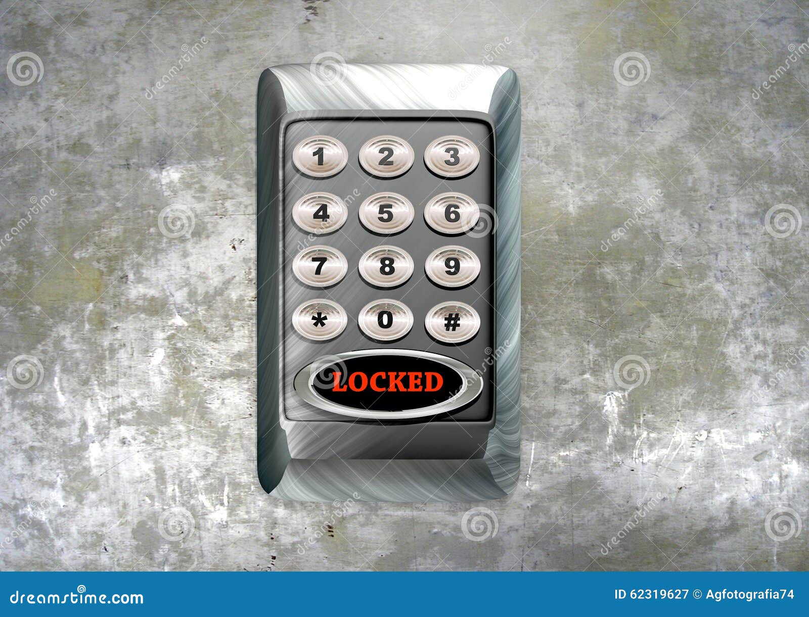 Electronic locks stock image. Image of protection, metal - 62319627