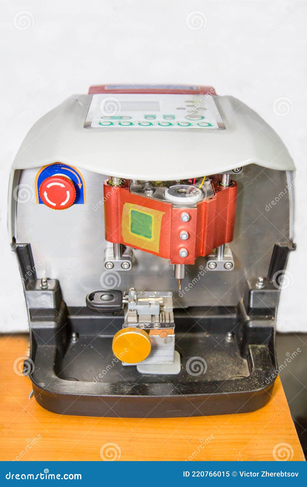 Electronic Machine for Copying and Making Car Keys with a Milling ...