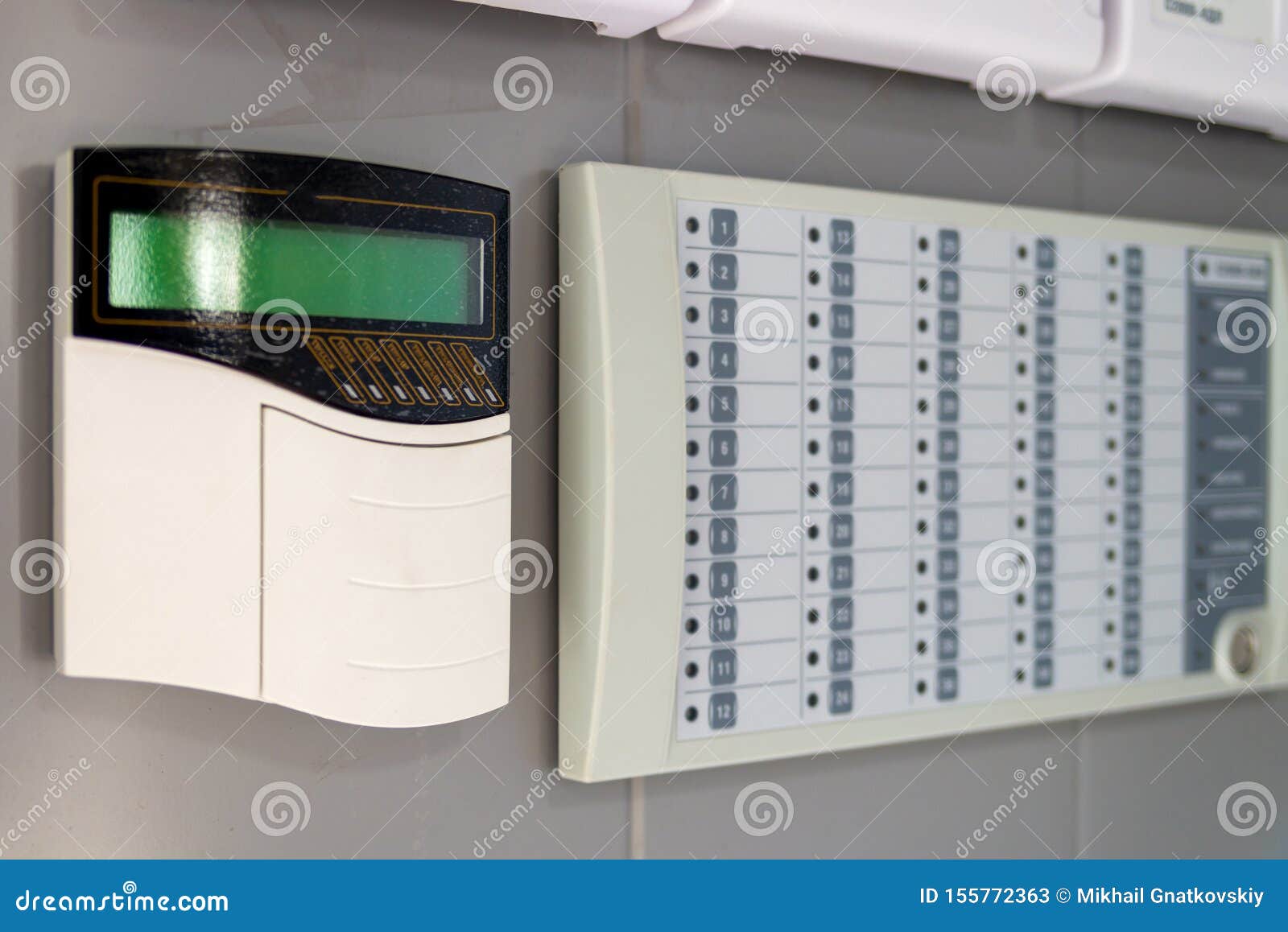 Electronic Machine Room Control Equipment the System and Alarm System ...