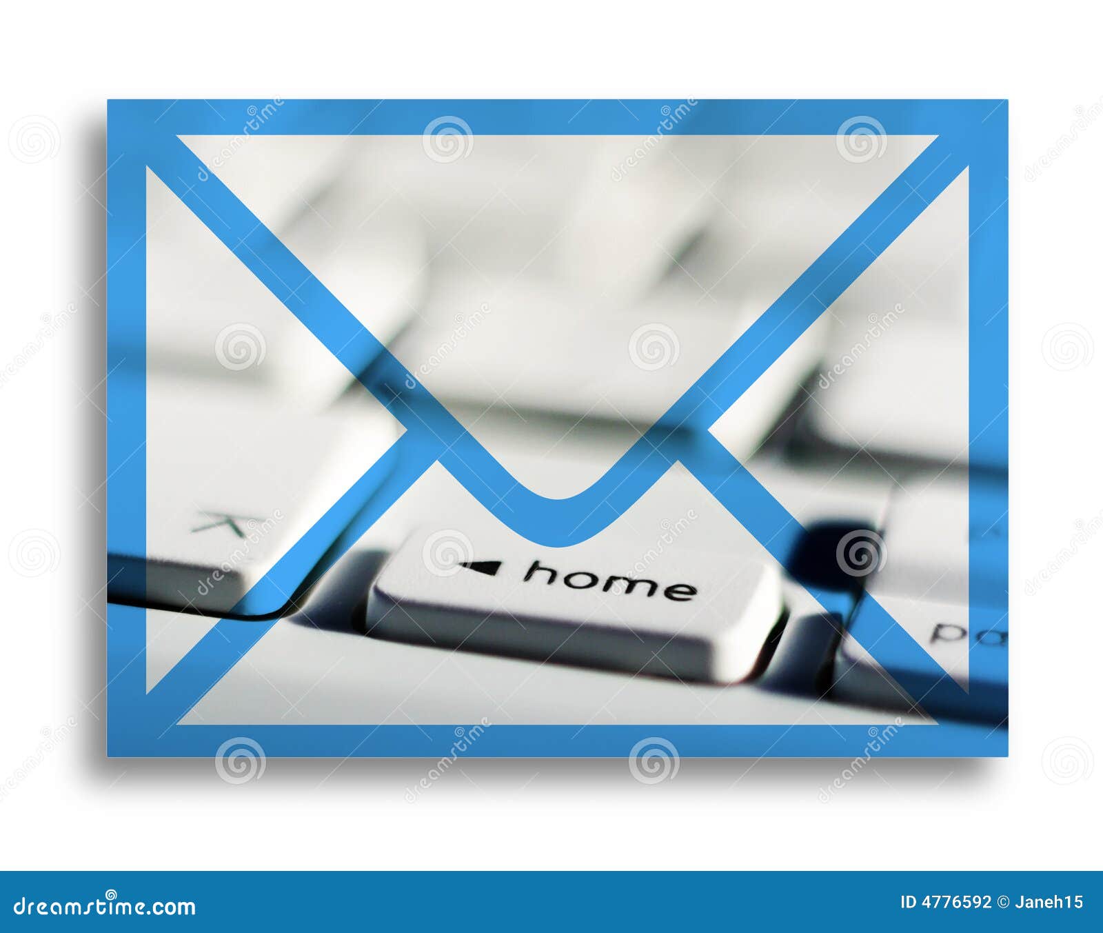 Electronic mail stock illustration. Illustration of electronic - 4776592