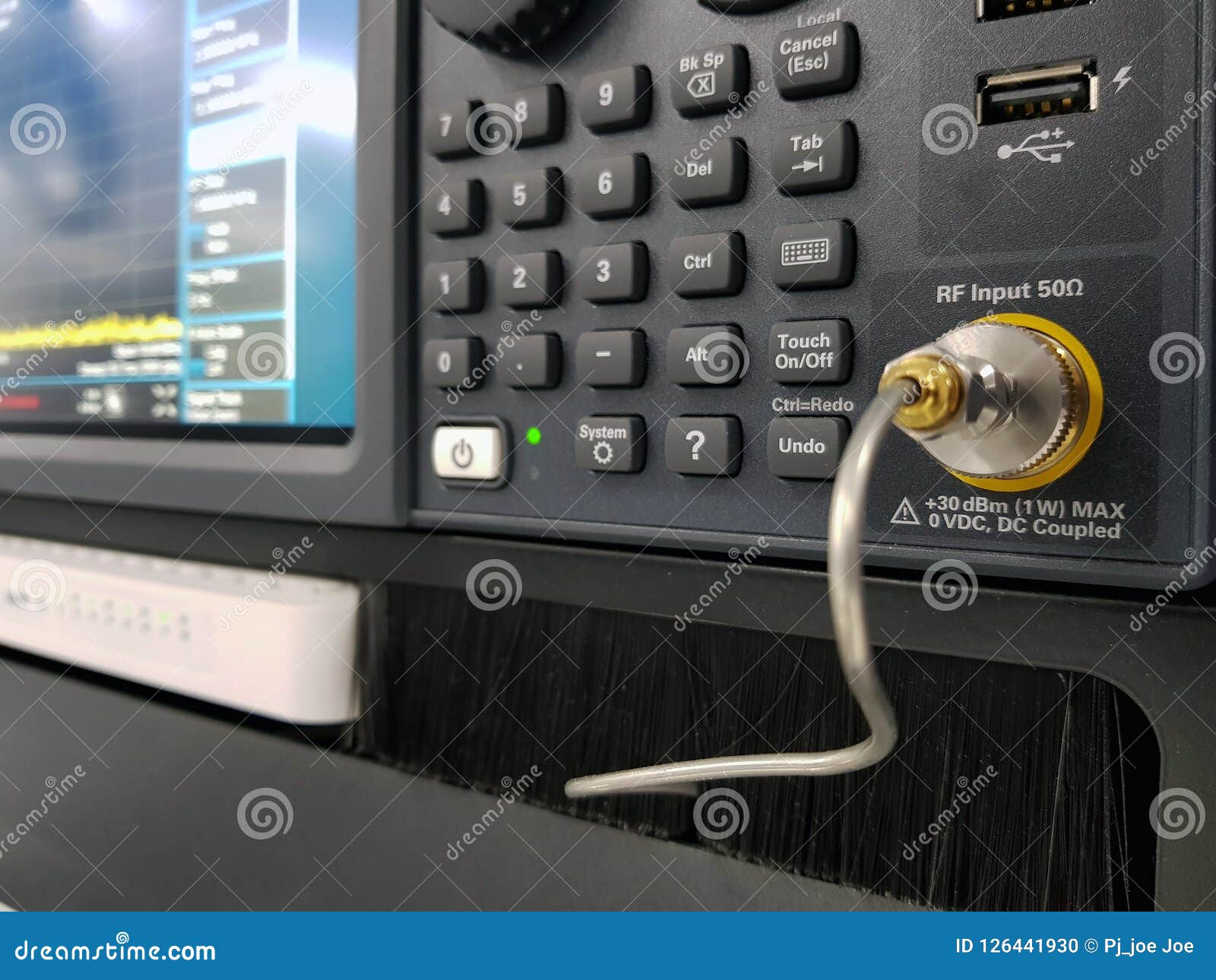 Electronic Measuring Instruments in Hitech Computer Laboratory Stock ...