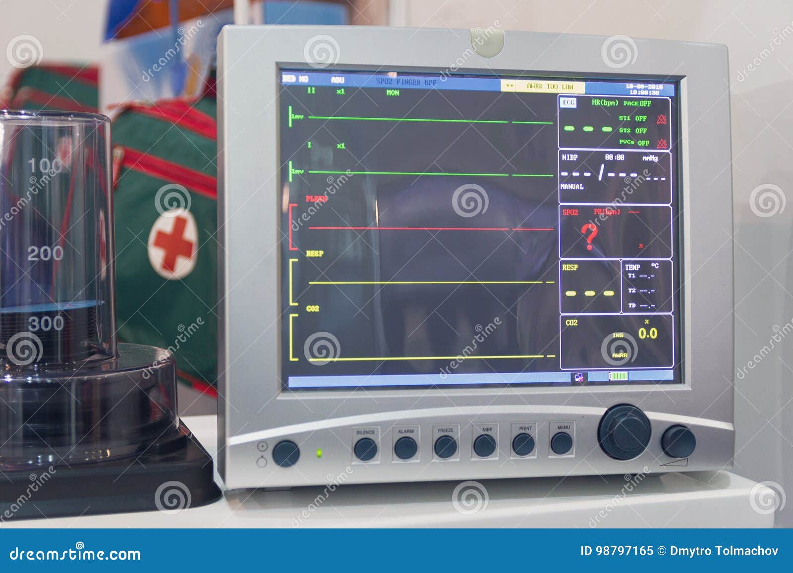 Electronic Medical Equipment in the Hospital Close-up Stock Image ... Electronic Medical Equipment in the Hospital Close-up Stock Image ...