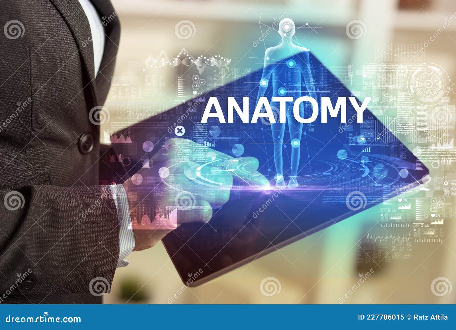 Electronic Medical Record, Tech Concept Stock Image - Image of ...