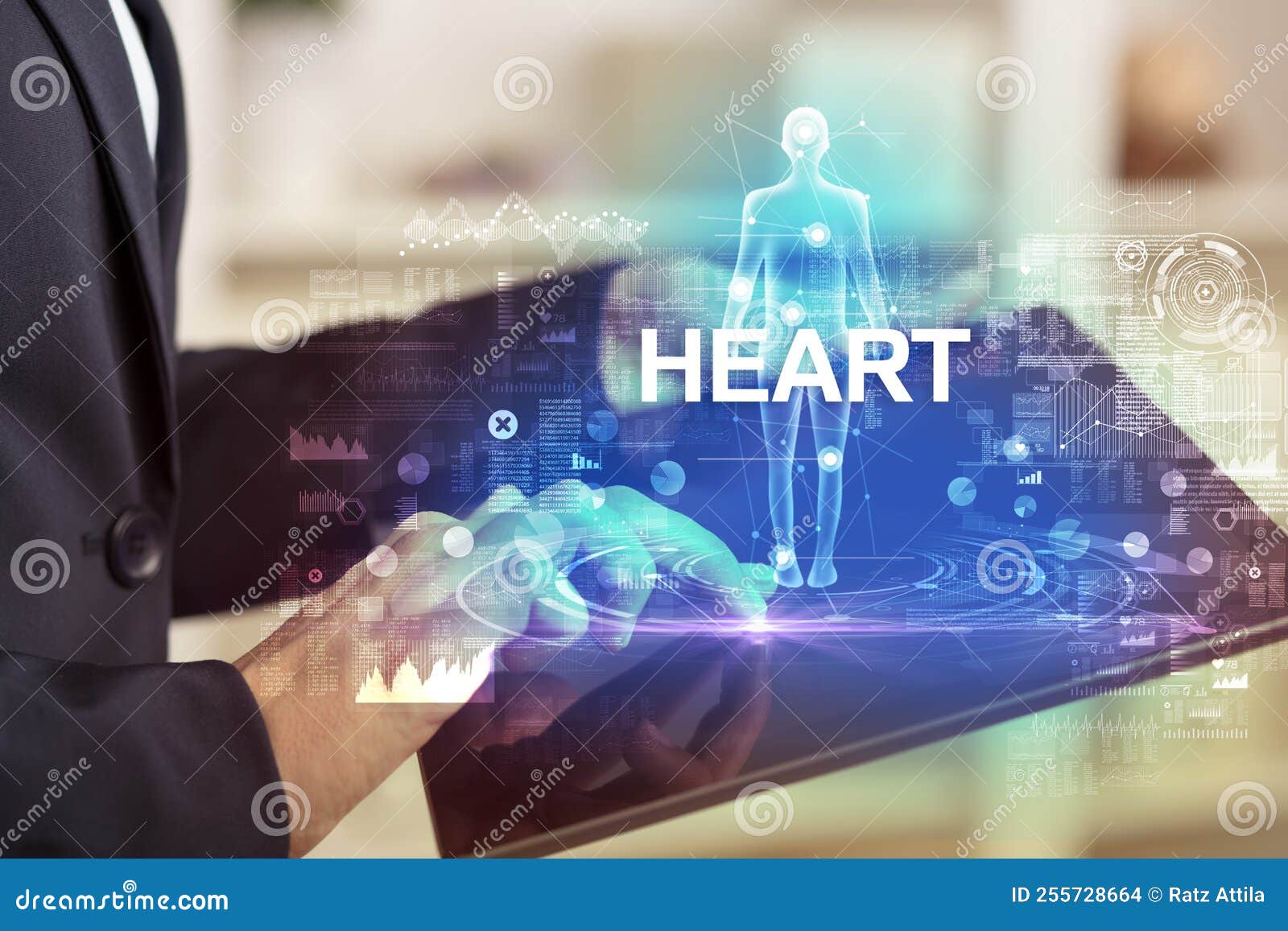 Electronic Medical Record, Tech Concept Stock Photo - Image of report ...