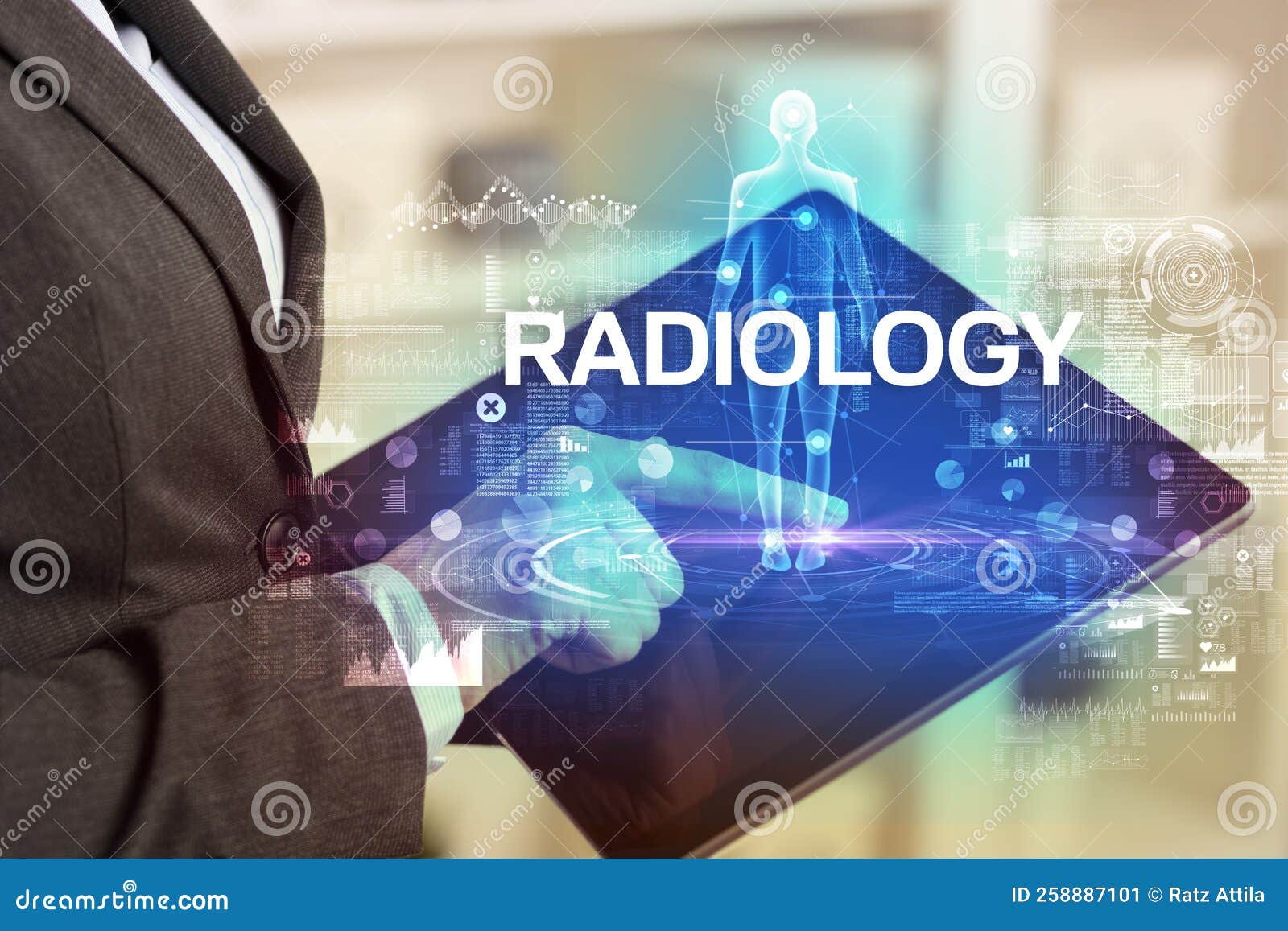 Electronic Medical Record, Tech Concept Stock Image - Image of ...
