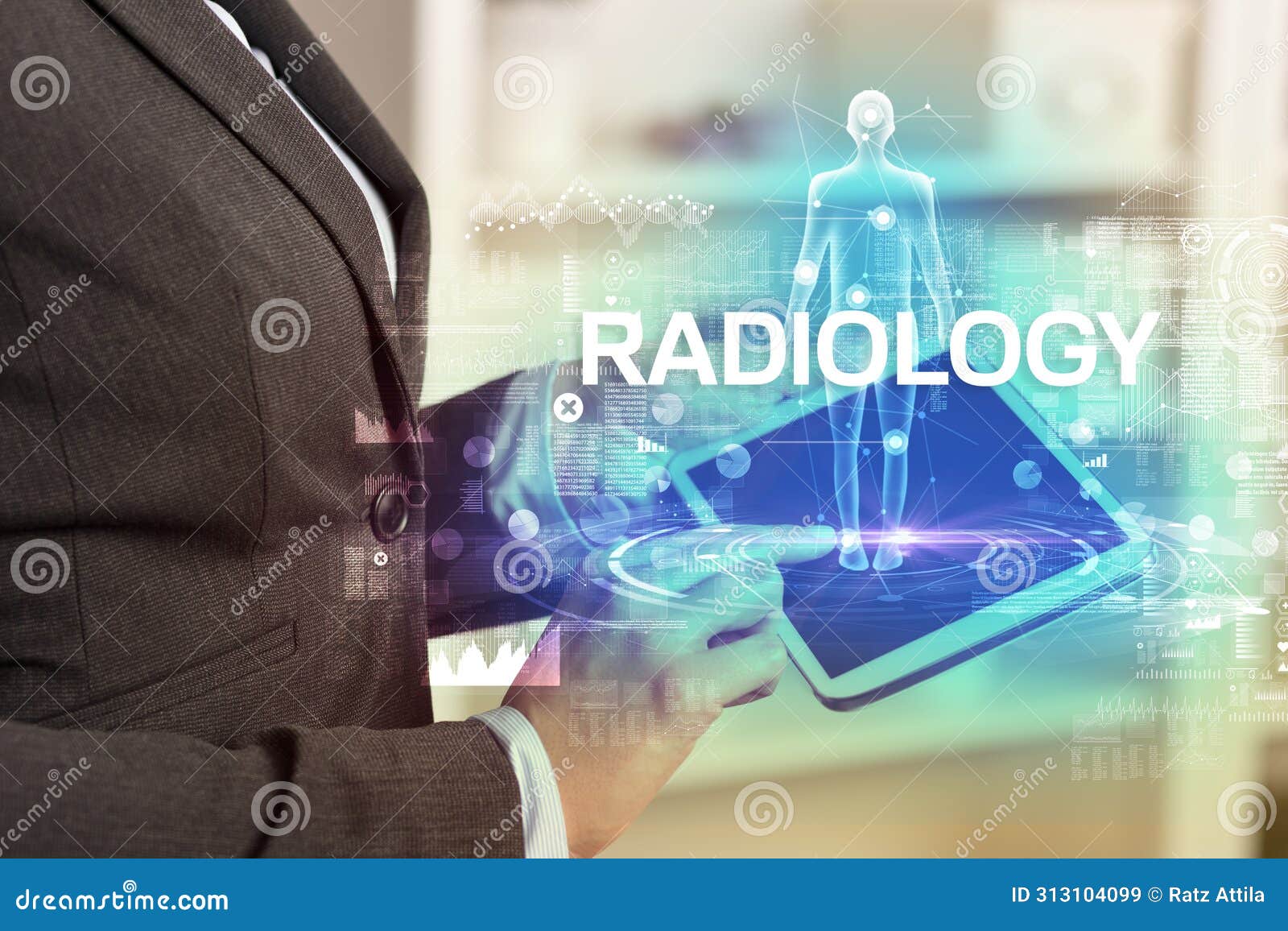 Electronic Medical Record, Tech Concept Stock Image - Image of ...