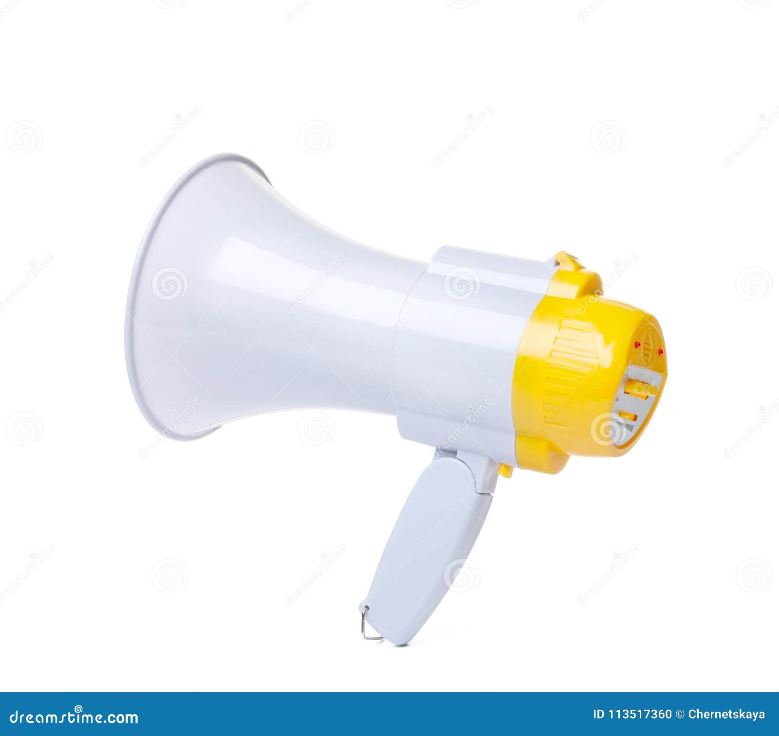 Electronic Megaphone on Background Stock Photo - Image of inform ...