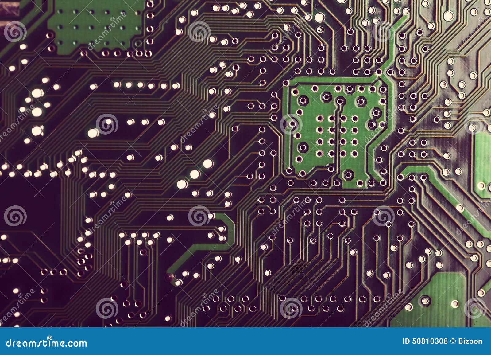 Electronic micro circuit stock photo. Image of connectivity - 50810308