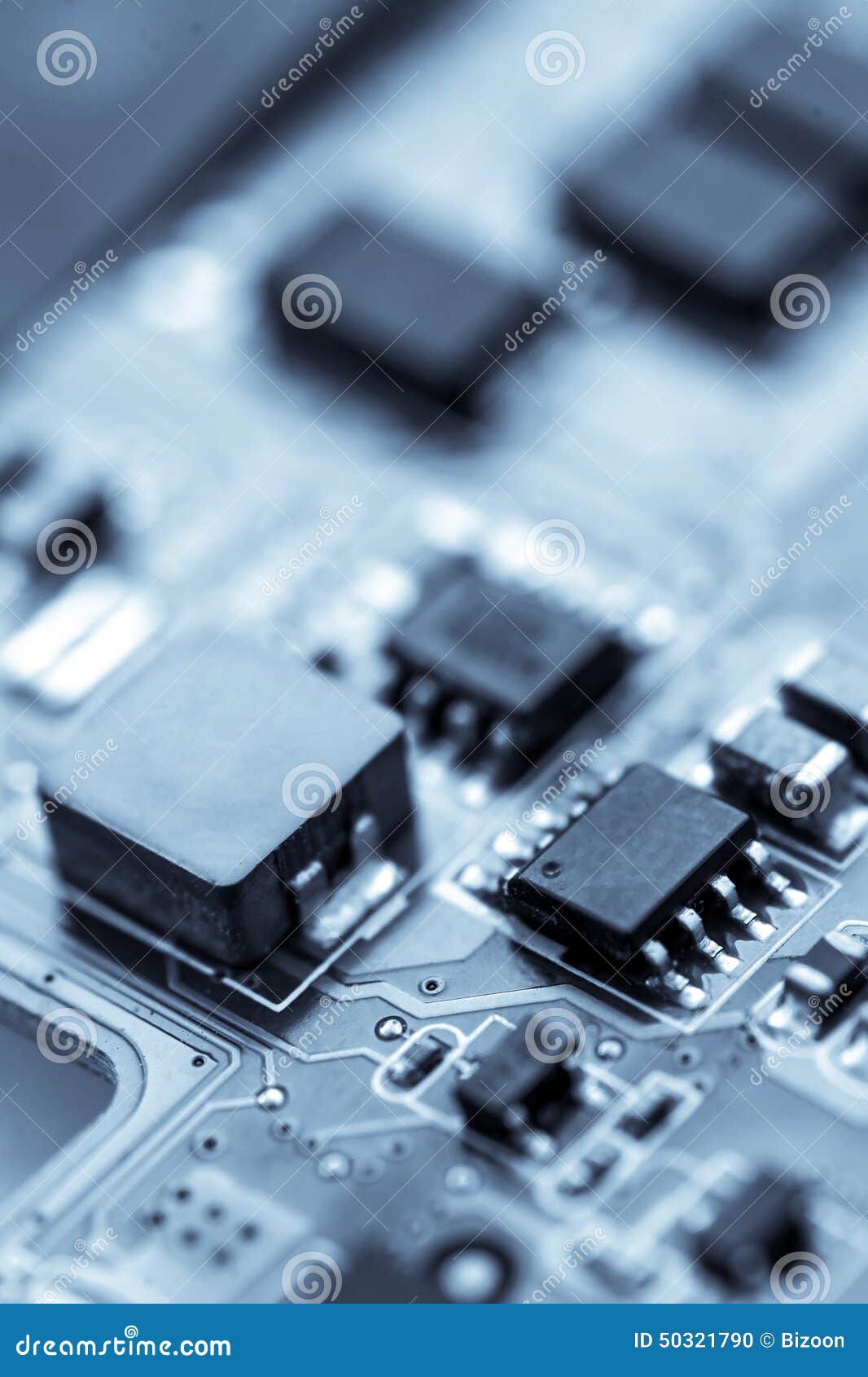 Electronic micro circuit stock photo. Image of diode - 50321790