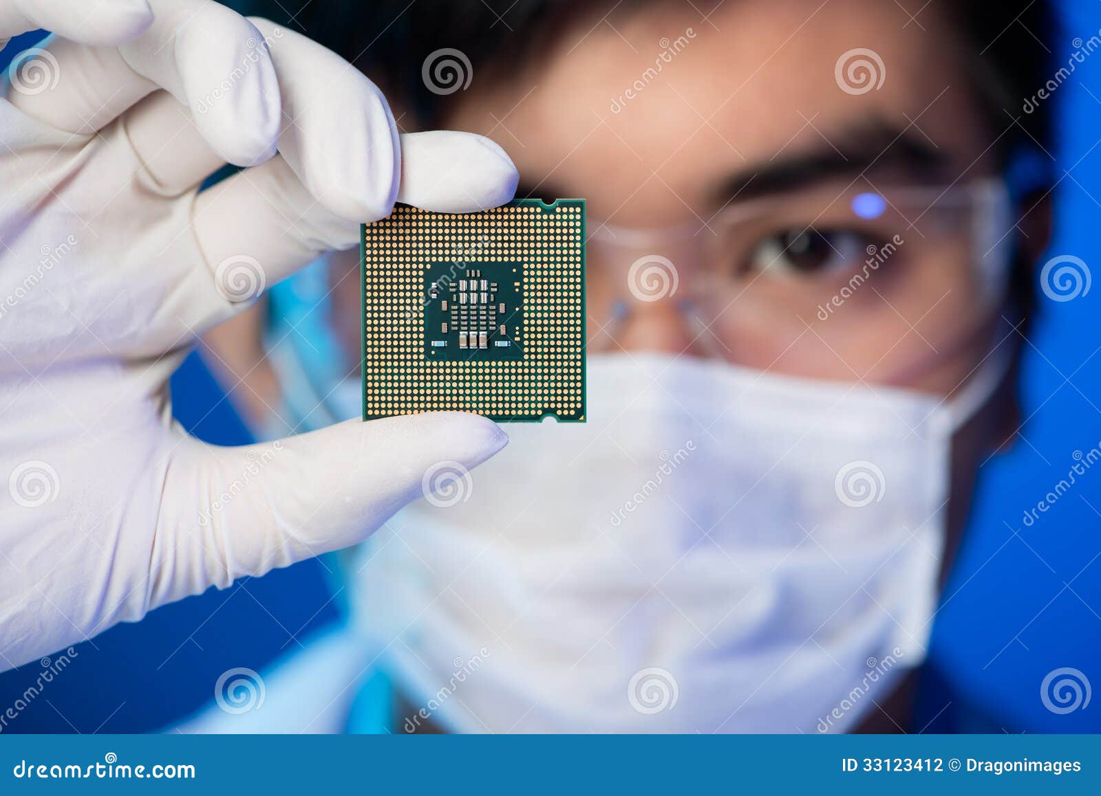 Electronic microchip stock photo. Image of computer, digital - 33123412