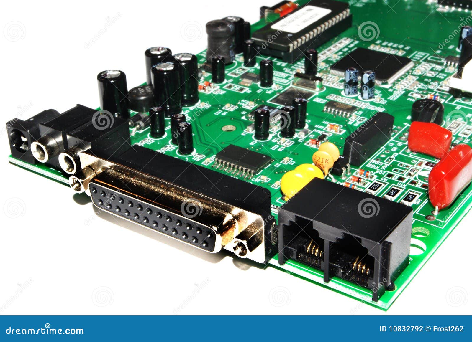 Electronic microcircuit stock photo. Image of microcircuit - 10832792