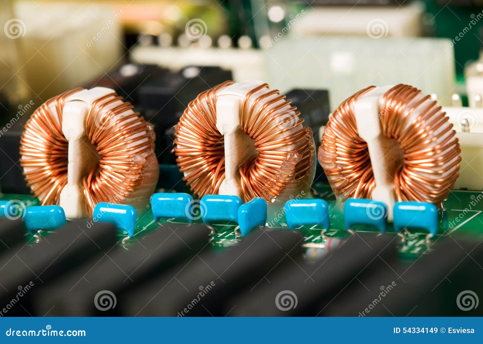 Electronic microscheme stock image. Image of computer - 54334149