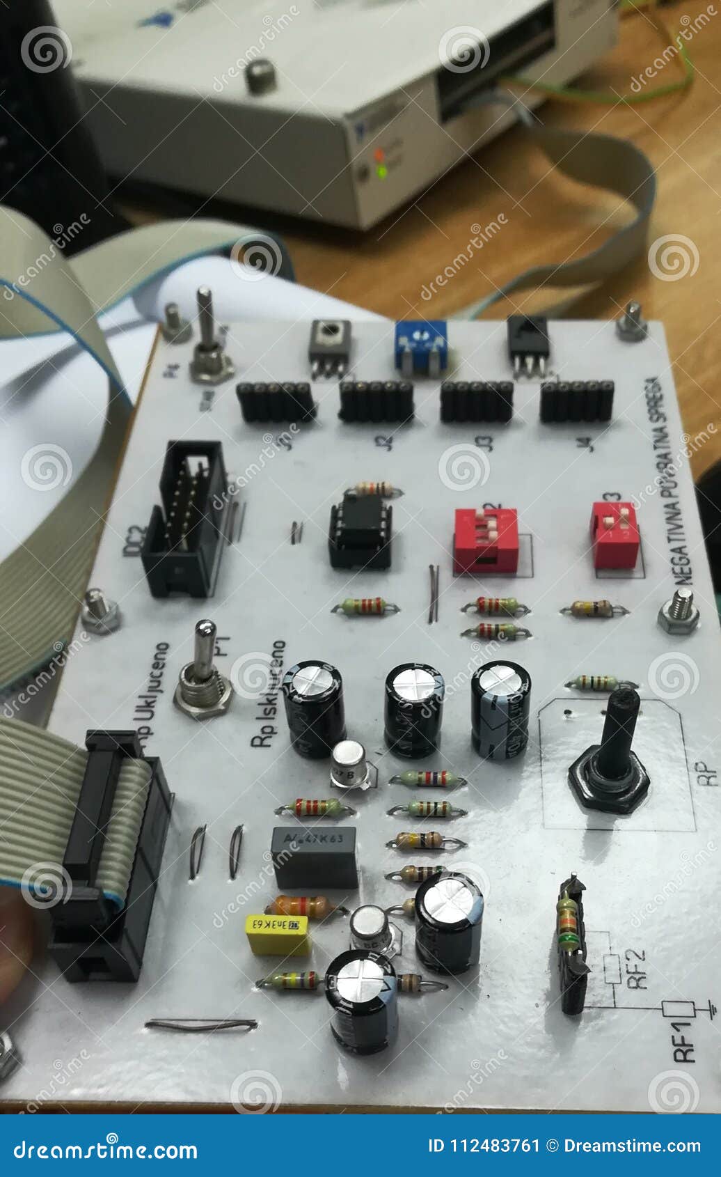 Electronic Model in Big World Stock Image - Image of resistor, happy ...