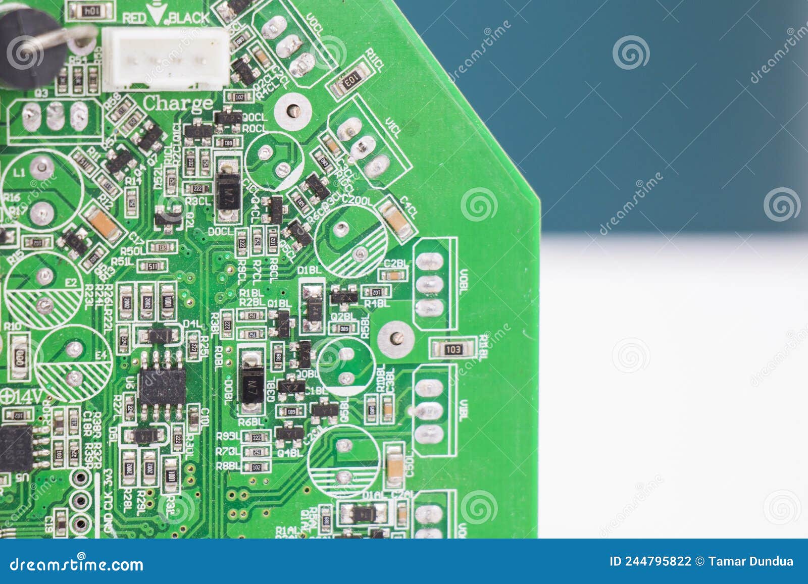 Electronic Motherboard, Isometric Processor Stock Photo - Image of ...