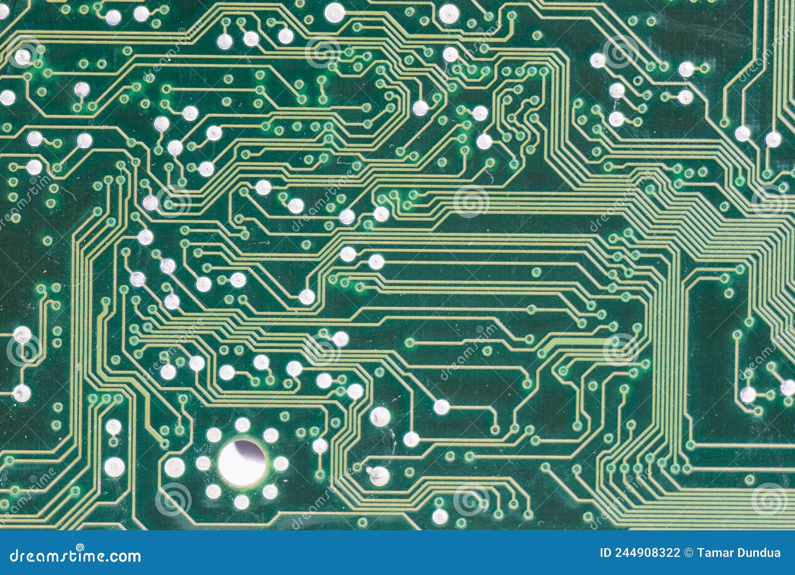 Electronic Motherboard, Isometric Processor Stock Photo - Image of ...