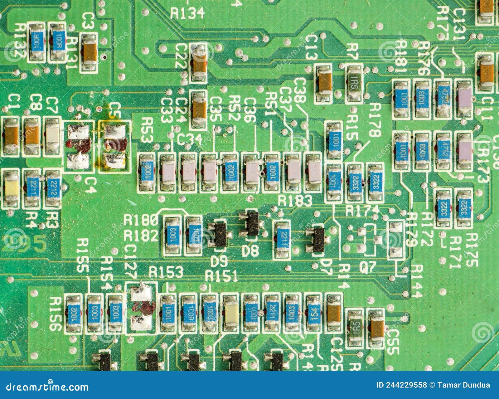 Electronic Motherboard and Isometric Processor and Microchip Stock ...