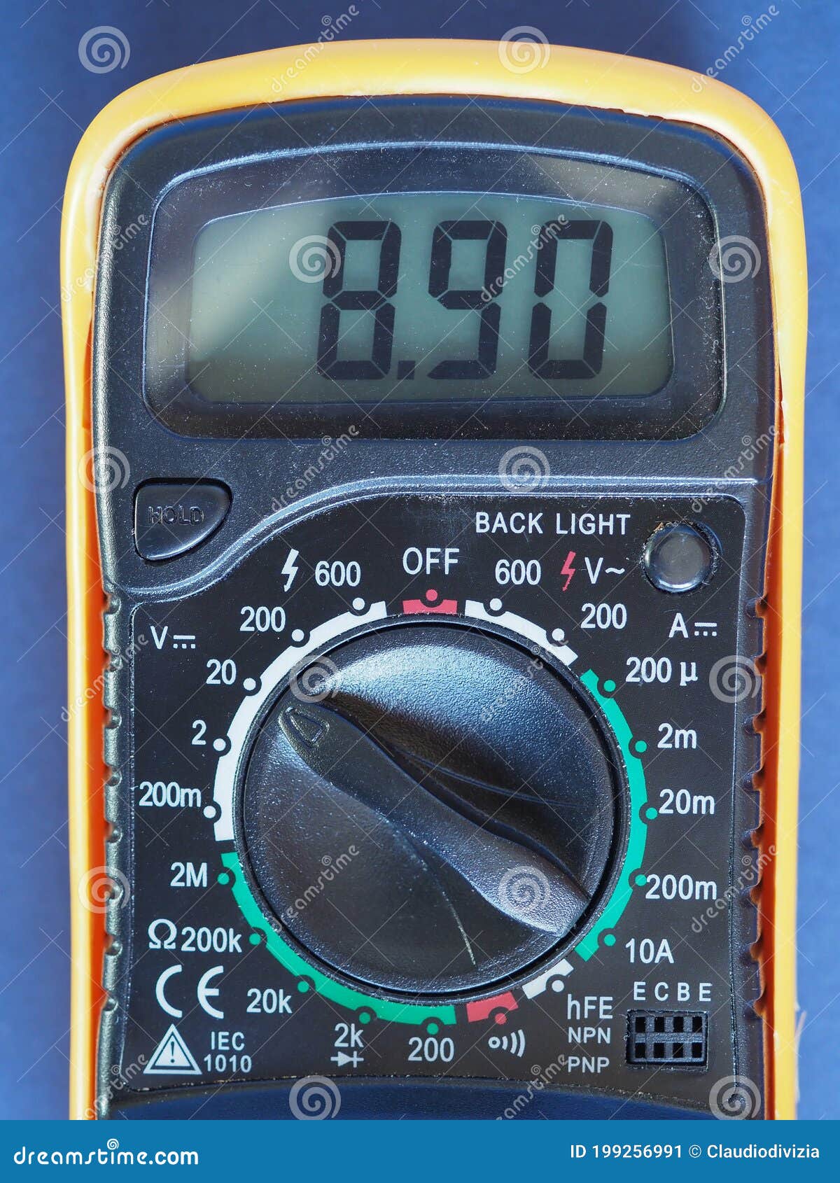 Electronic Multimeter Tester Stock Image - Image of tester, tools ...