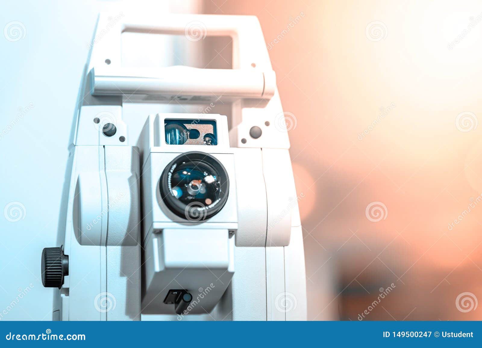 Electronic Optical Measuring Device Stock Image - Image of measuring ...