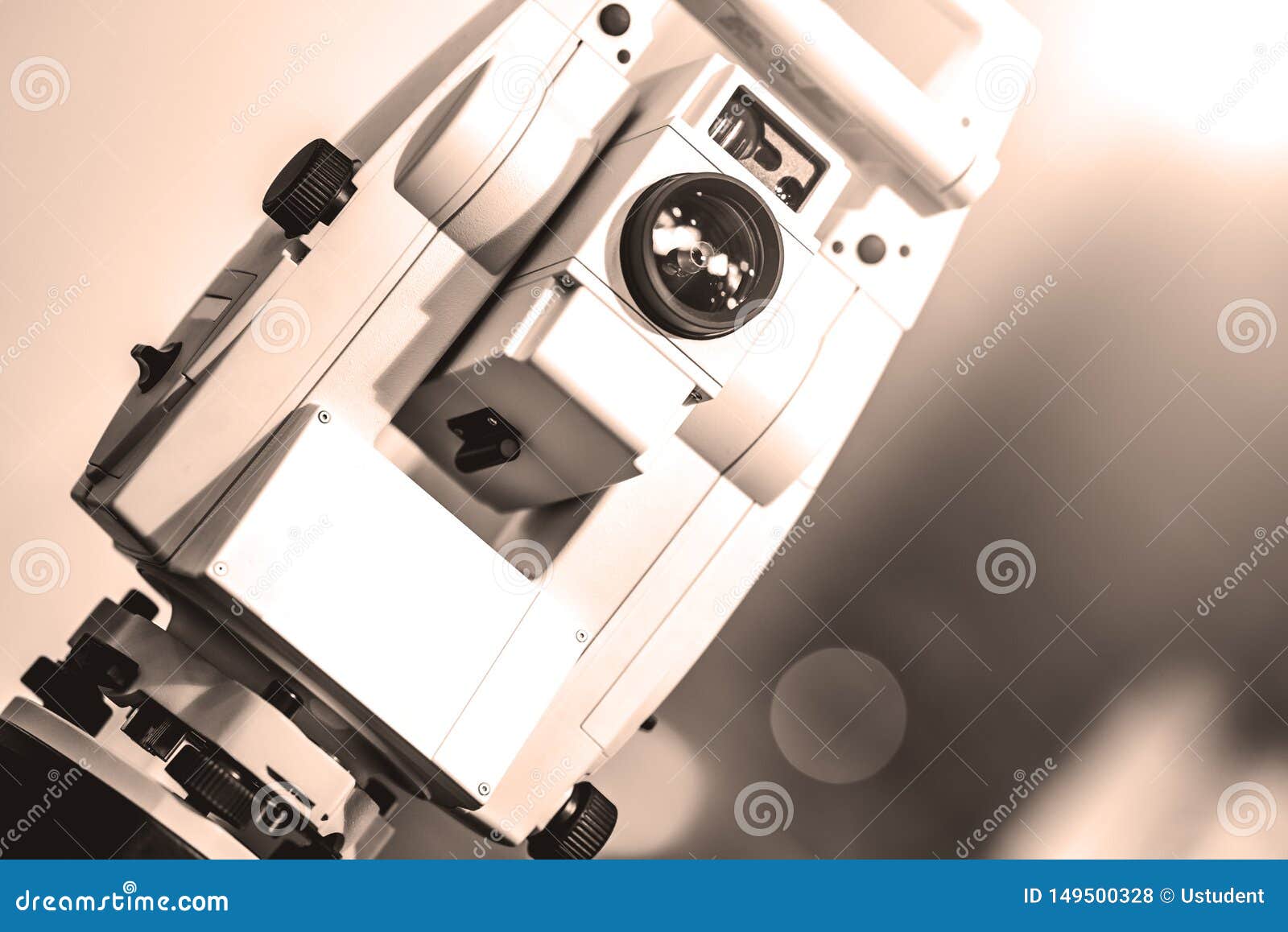Electronic Optical Measuring Device Stock Photo - Image of device ...