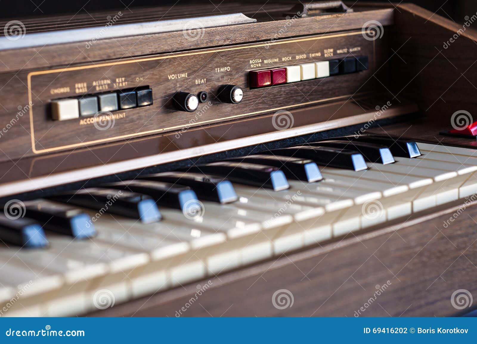 Electronic organ stock photo. Image of electronic, tone - 69416202
