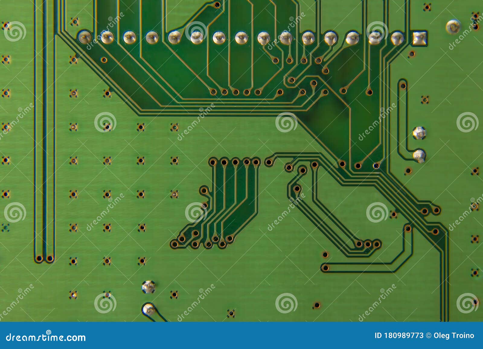Electronic Panel Board. Basis of Electronic Devices and Parts Stock ...