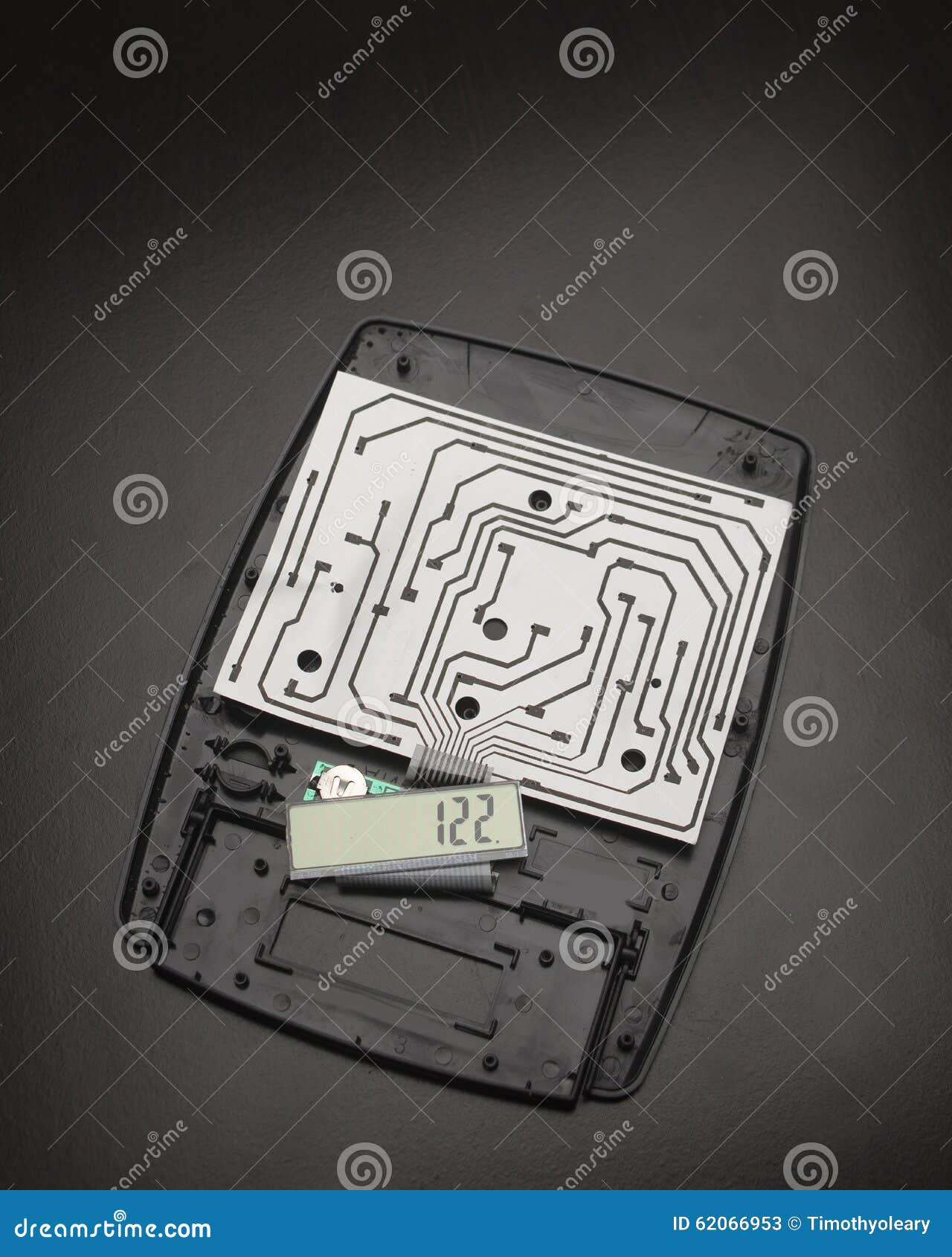 Electronic Parts and LCD stock image. Image of metal - 62066953