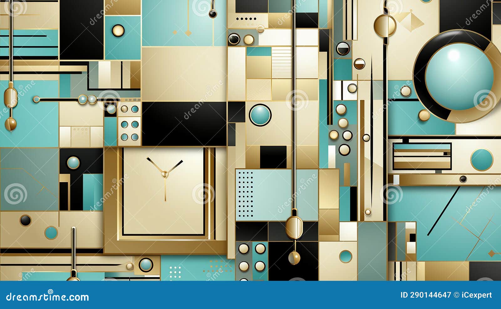 Electronic Pattern Board Background Stock Illustration - Illustration ...