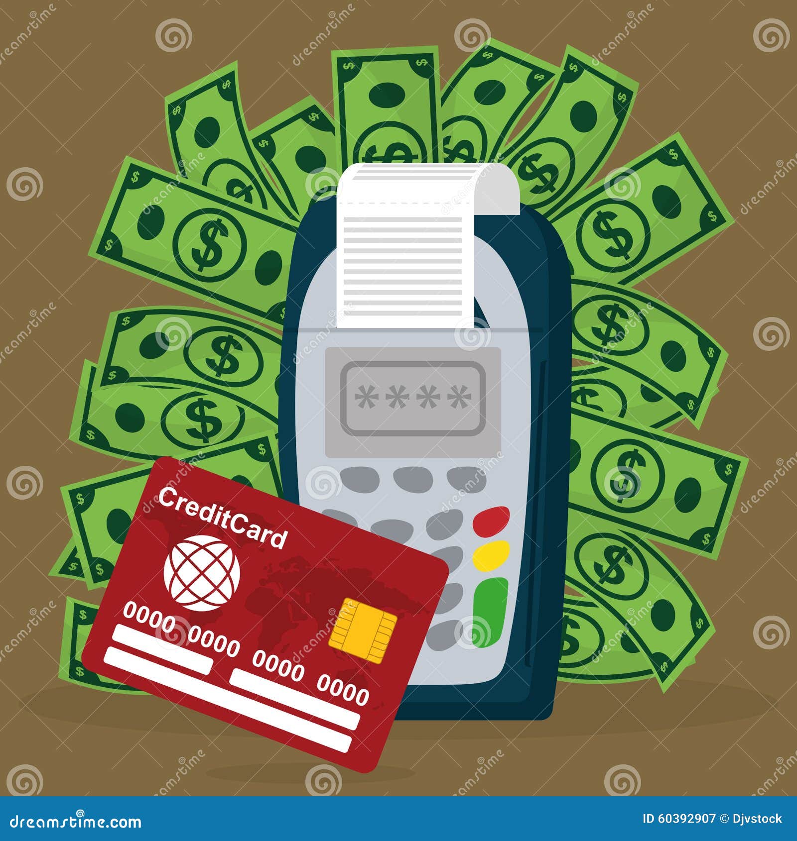 Electronic Payment and Technology Stock Vector - Illustration of online ...