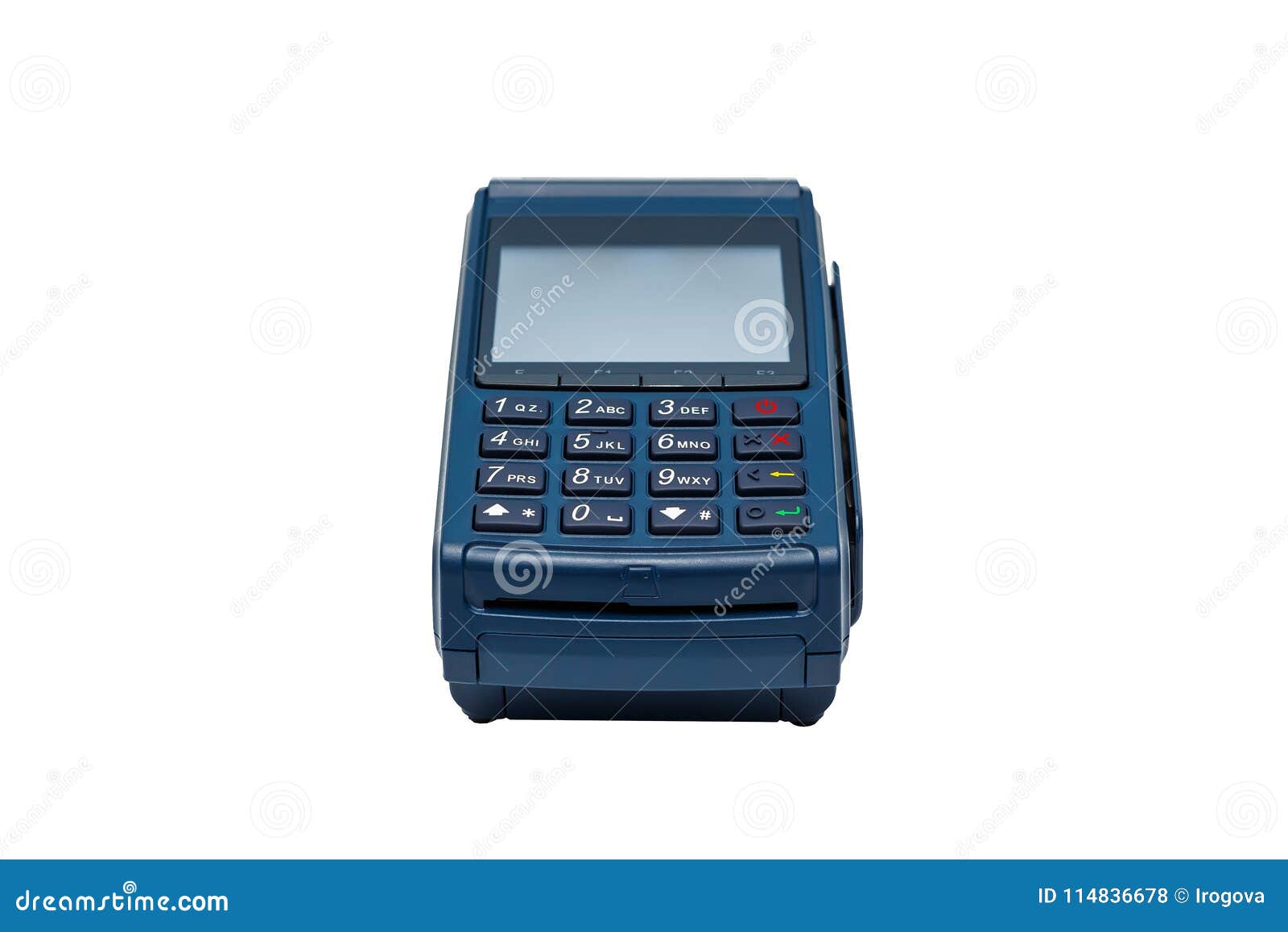 Electronic Payment Terminal Stock Photo - Image of payment, number ...