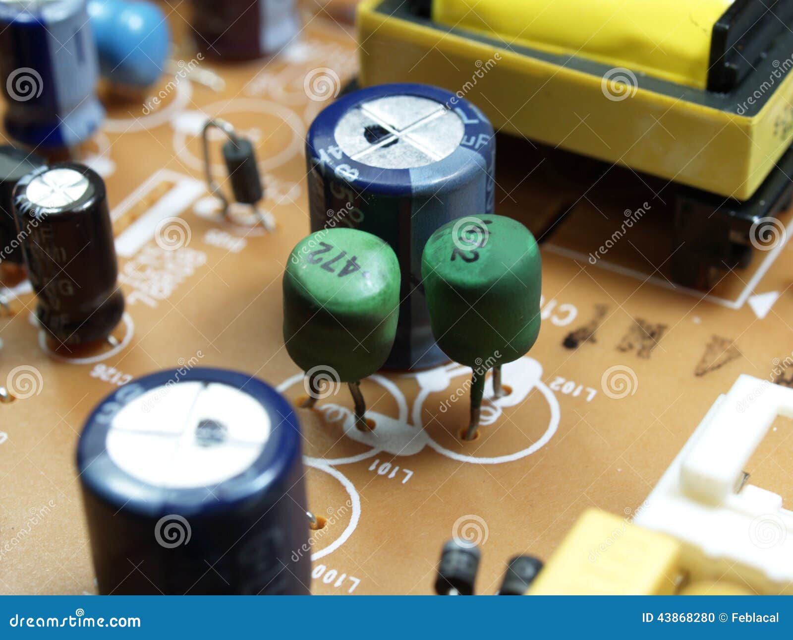 Electronic stock photo. Image of electrical, electronic - 43868280