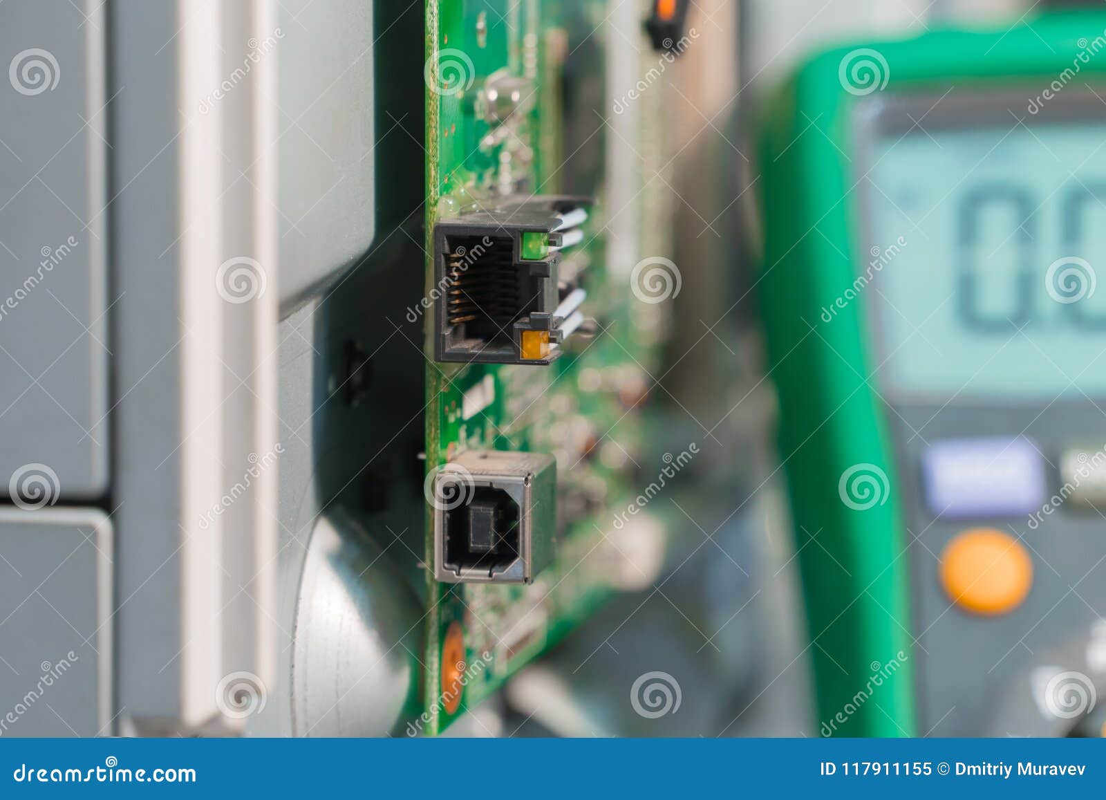 Electronic Printed Circuit Board of Laser Printer with USB and RJ45 ...