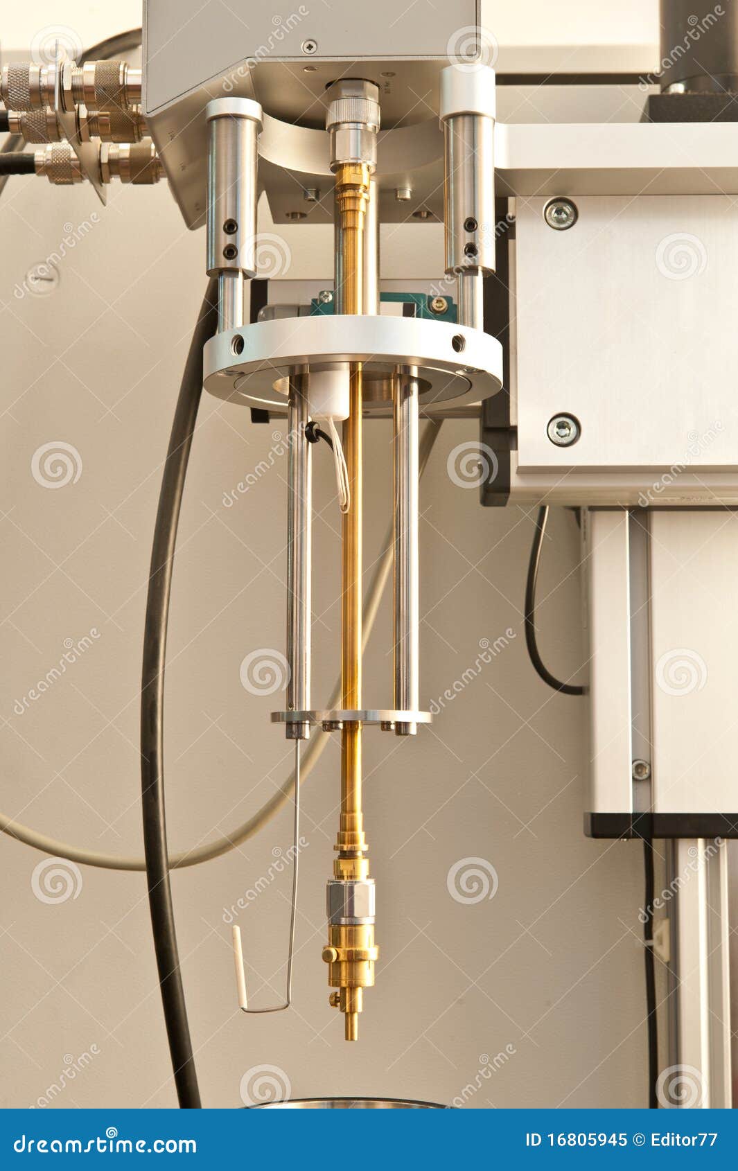 Industrial Probe for Analyse Semiconductors Stock Image - Image of ...