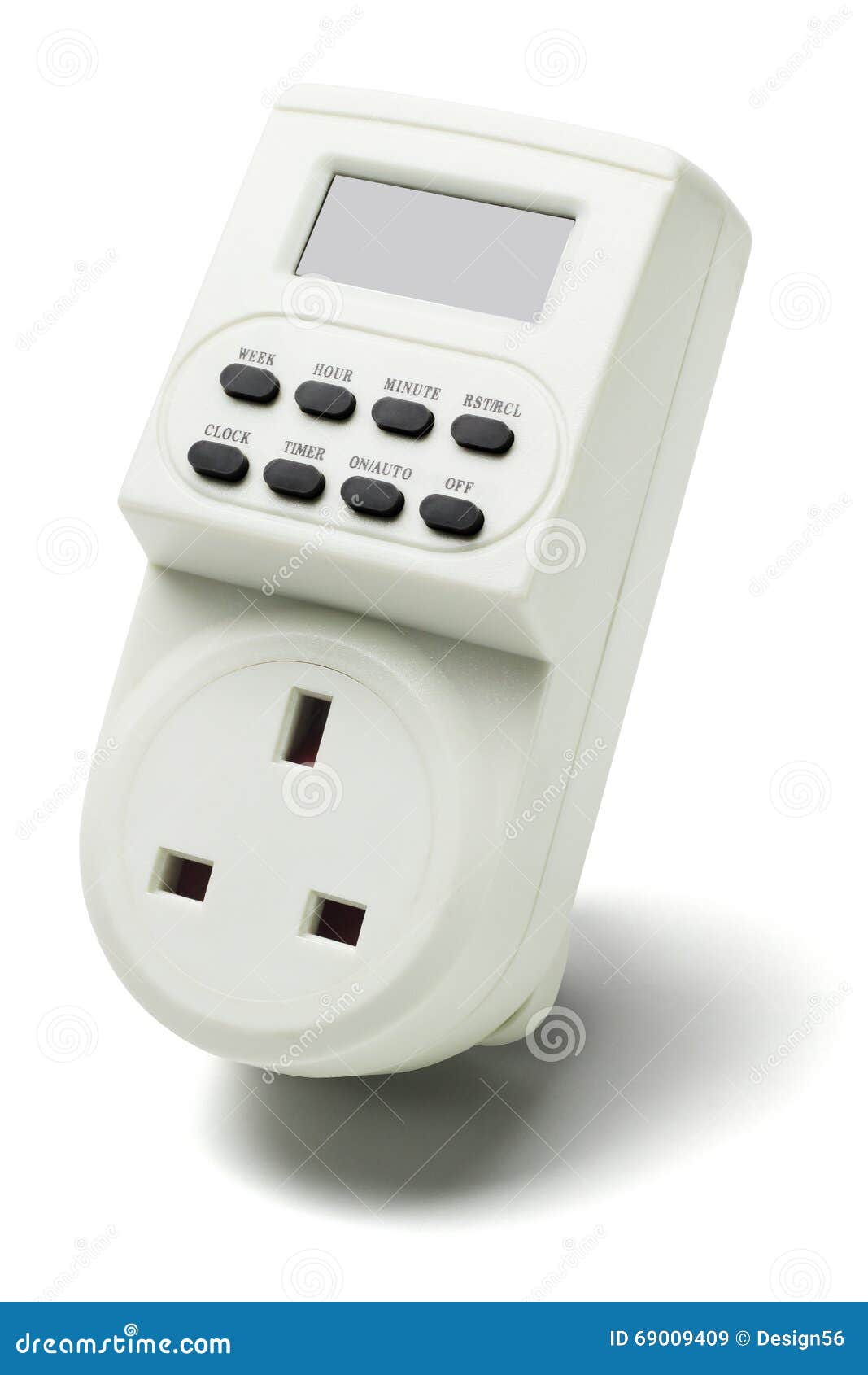 Electronic Programmable Timer Stock Image - Image of programmable ...