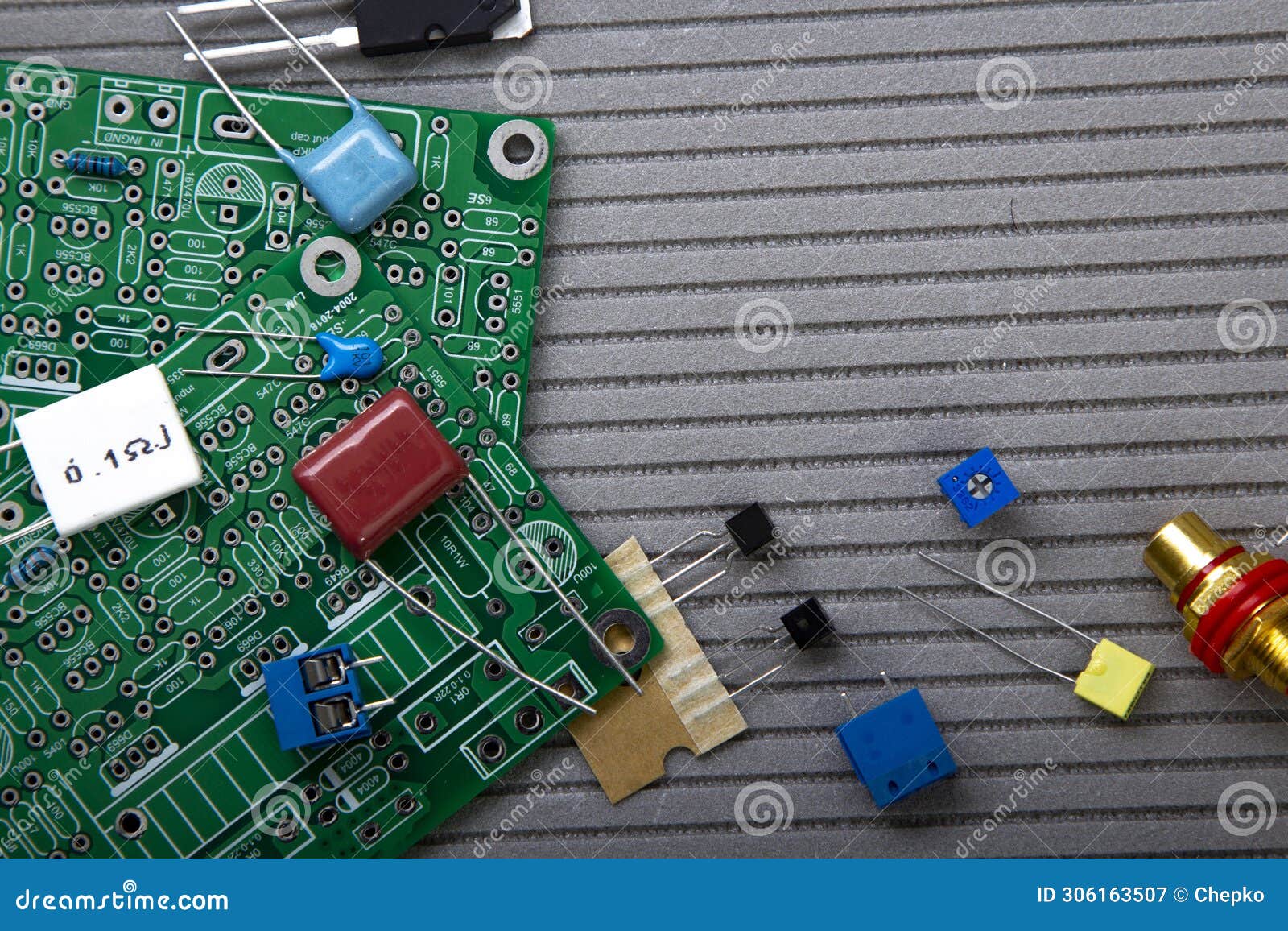 Electronic Radio Component for Electric Circuits, Equipment and Stock ...