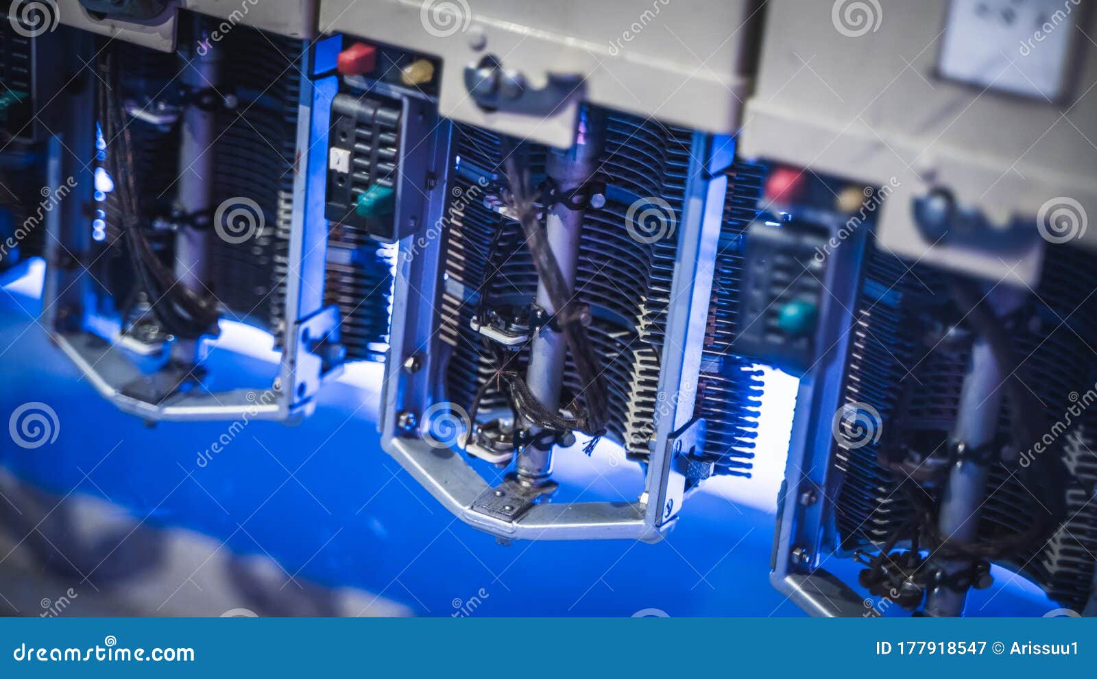 Electronic Robot with Circuit Board Stock Image - Image of main ...